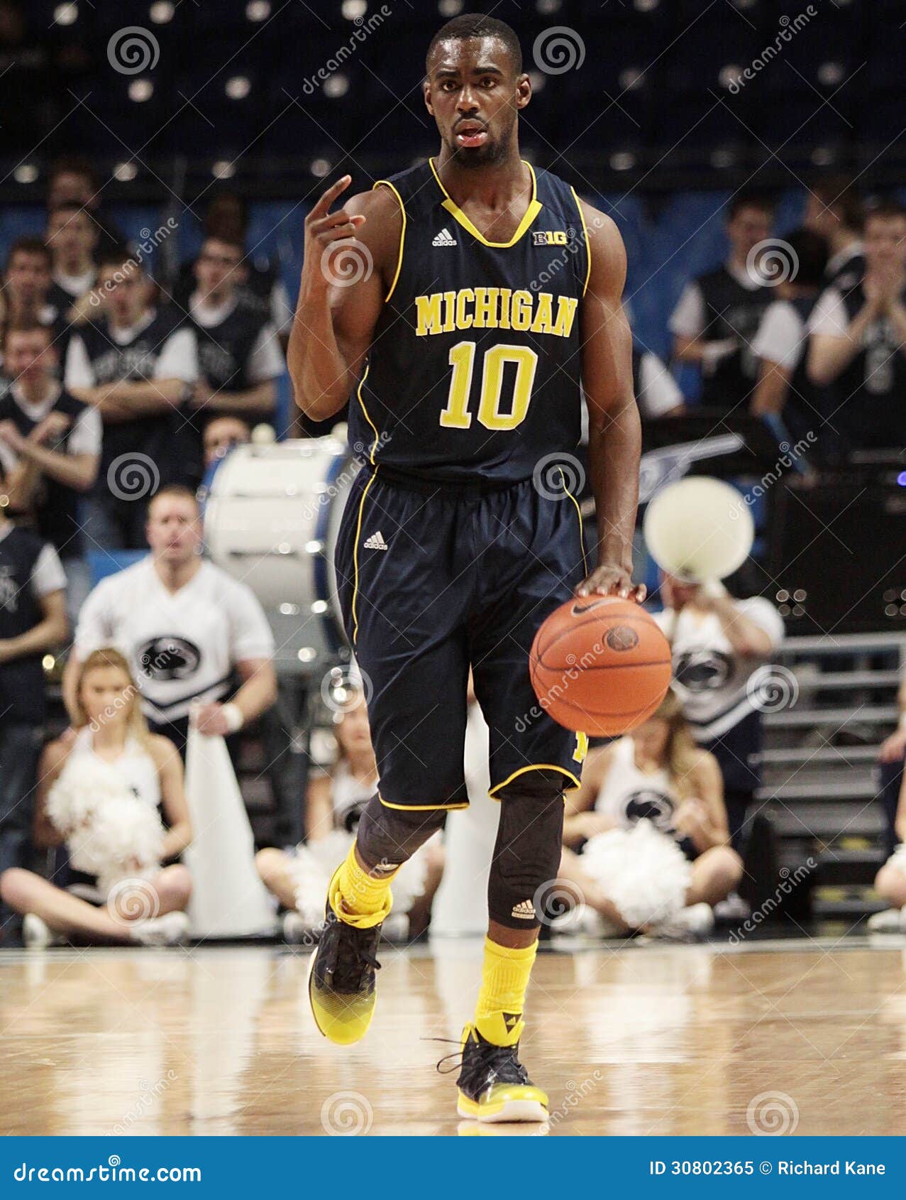 Michigans Tim Hardaway Jr. redaktionelles bild. Bild von spieler - 30802365
