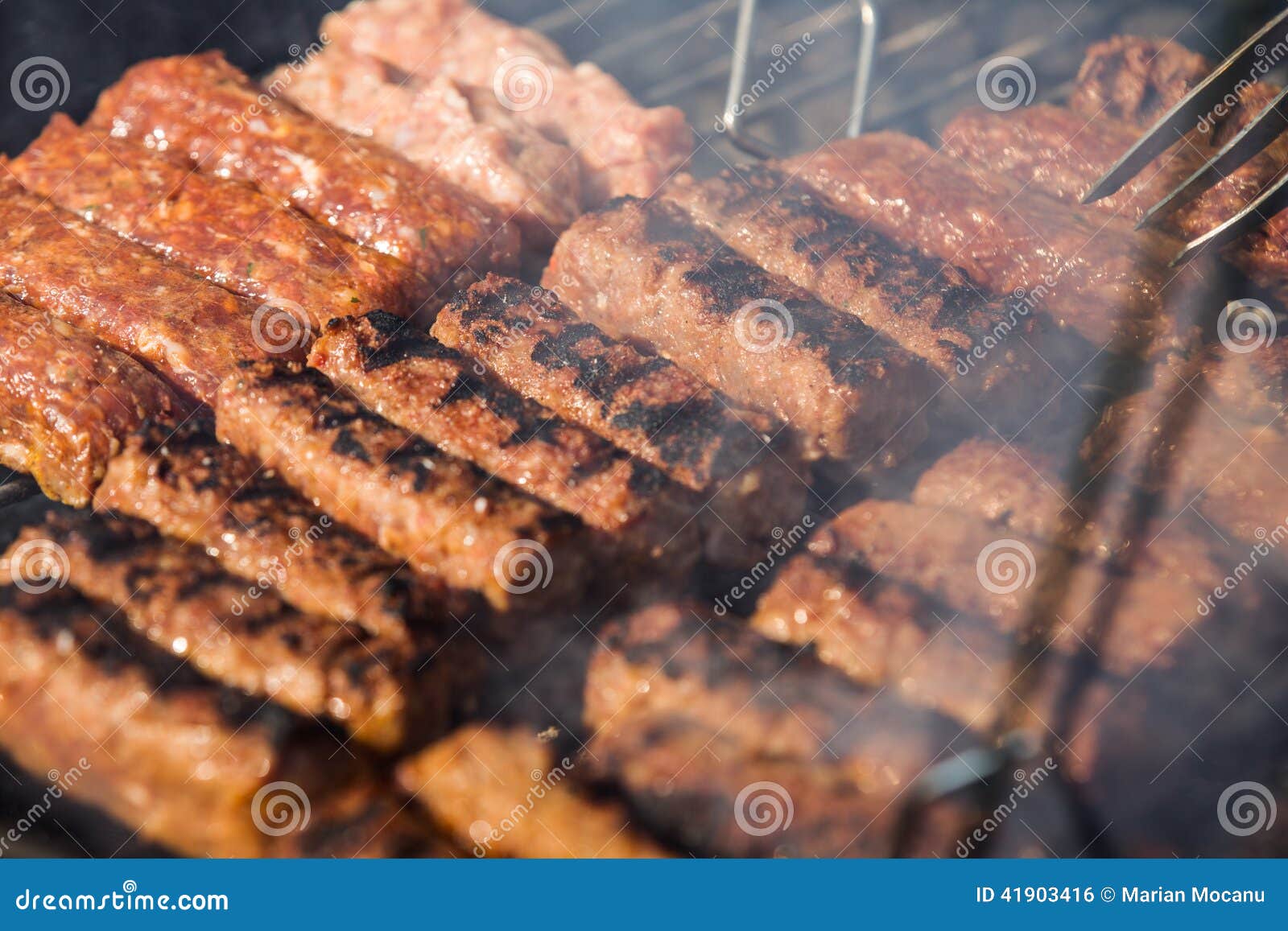 Mici stock photo. Image of steak, outdoors, mititei, digest - 41903416
