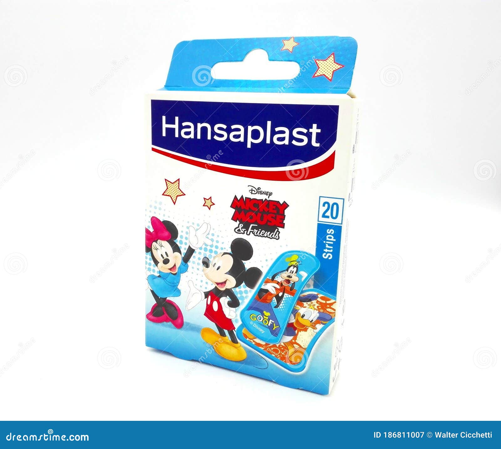 MICKEY MOUSE Disney Box of Hansaplast Bandage Strips Produced by ...