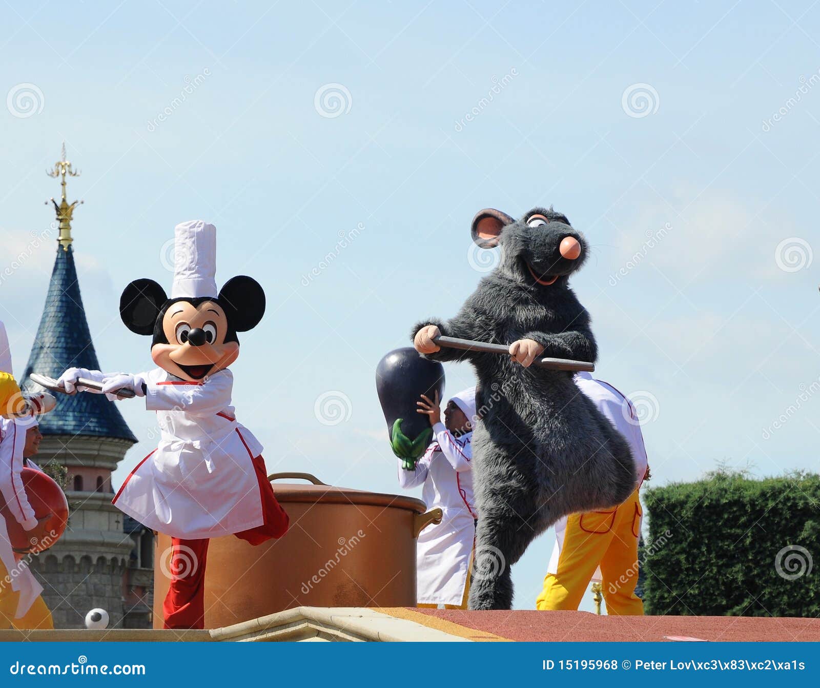 Mickey Mouse E E Rato Feericamente Foto de Stock Editorial - Imagem de ...