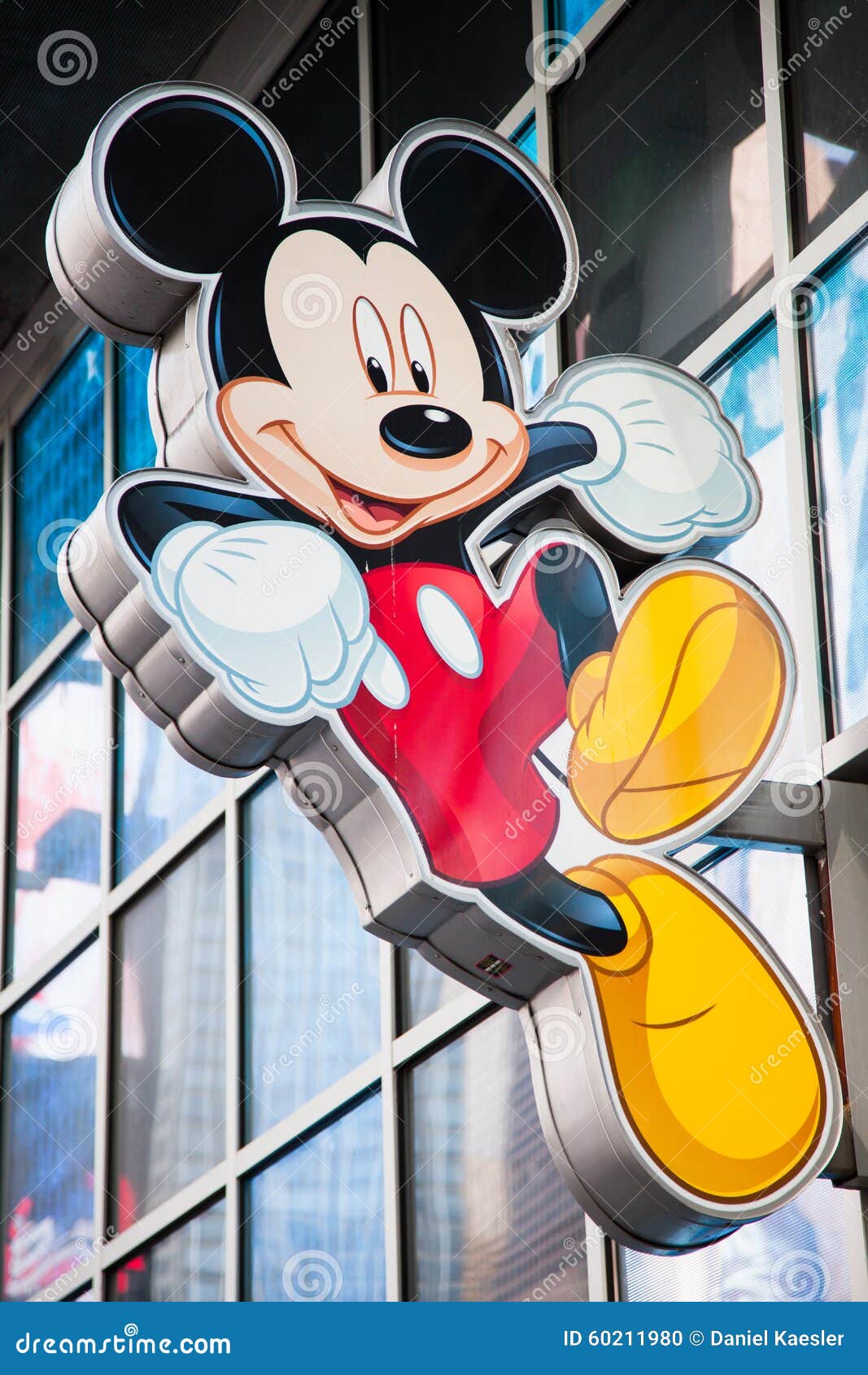 Mickey Mouse at Storefront in New York Editorial Image - Image of ...