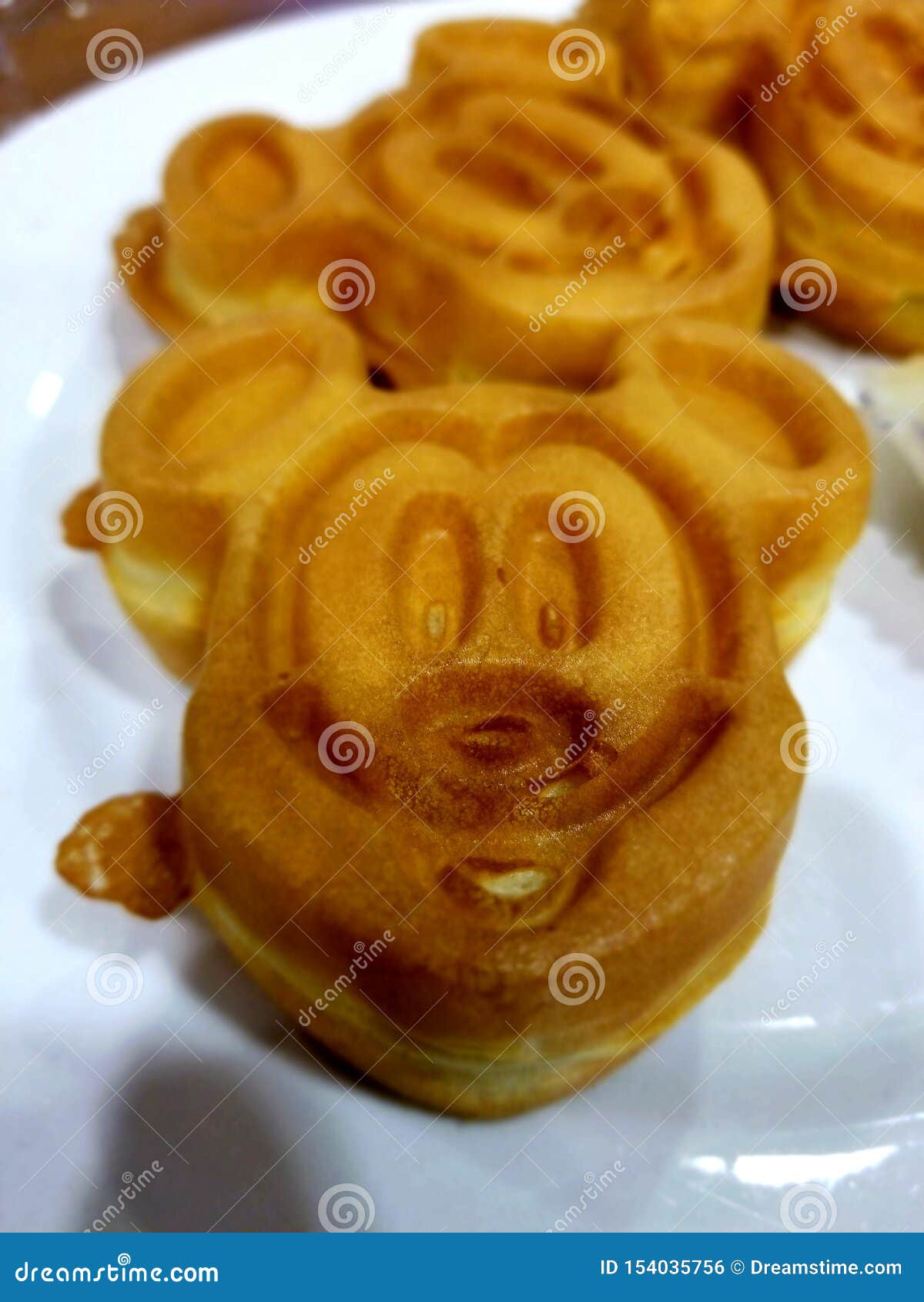 Mickey Mouse Waffle editorial photo. Image of disney - 154035756