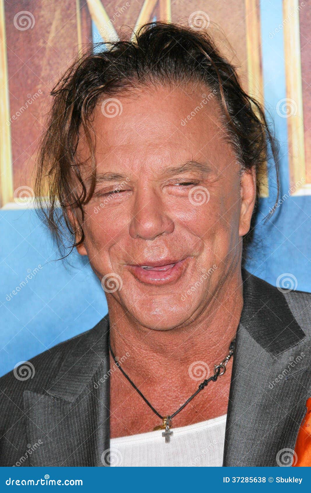 Mickey Rourke foto de archivo editorial. Imagen de colinas - 37285638