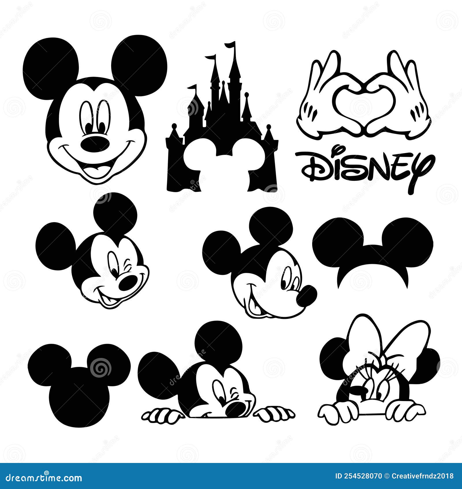 Mickey Tshirt Graphisme Design Vectoriel Art Image éditorial ...