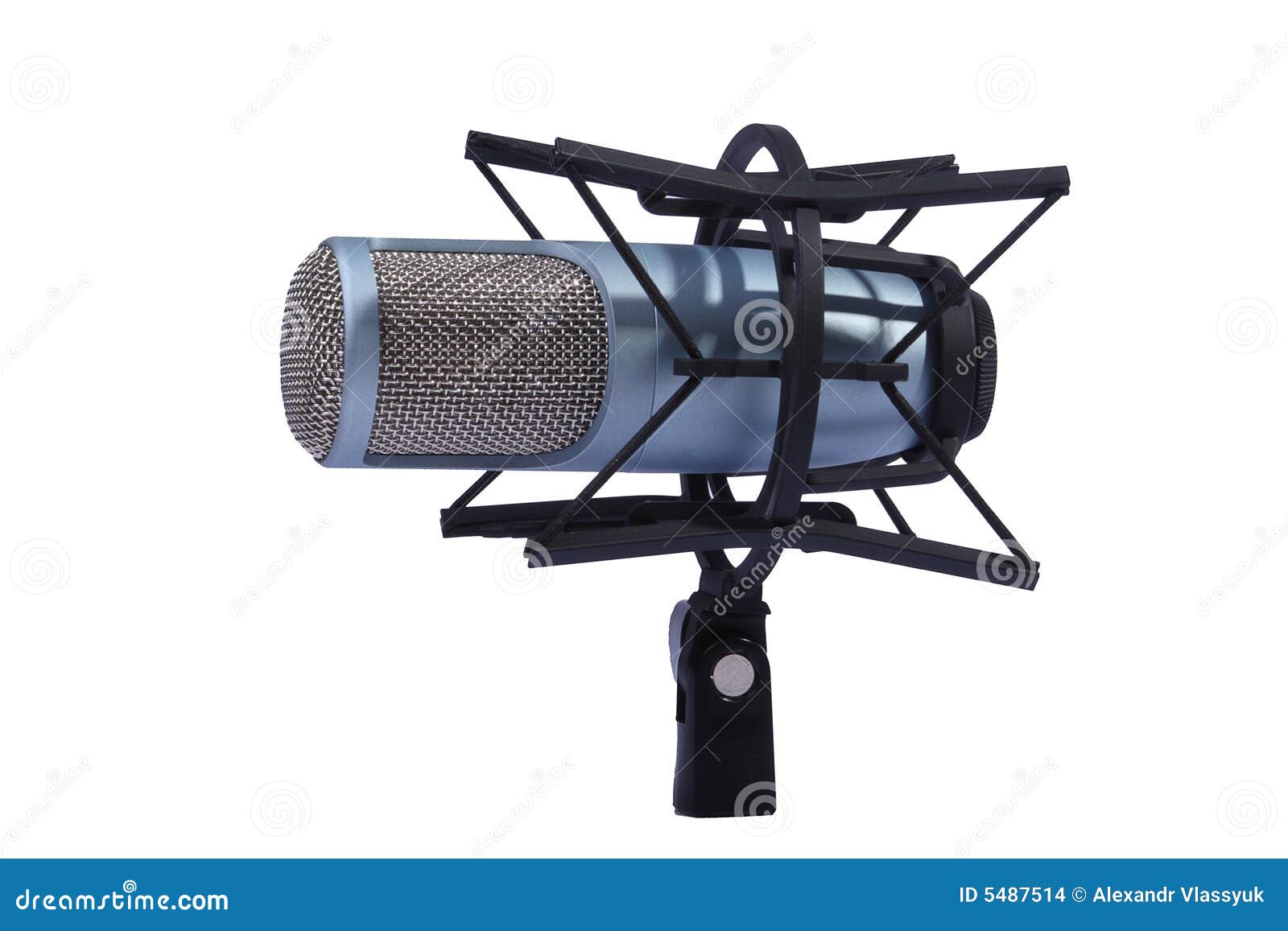 Micrófono foto de archivo. Imagen de estudio, objeto, canto - 5487514