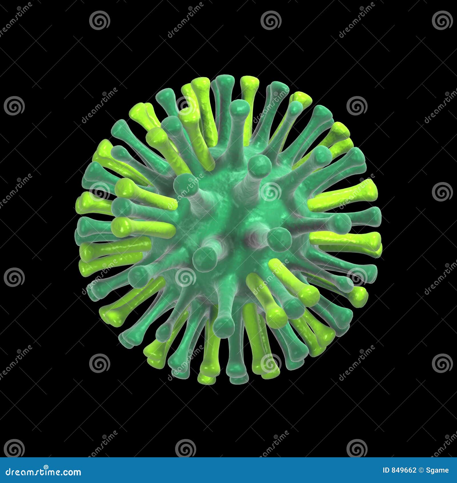 Micro cell of bird flu stock illustration. Illustration of medicine ...