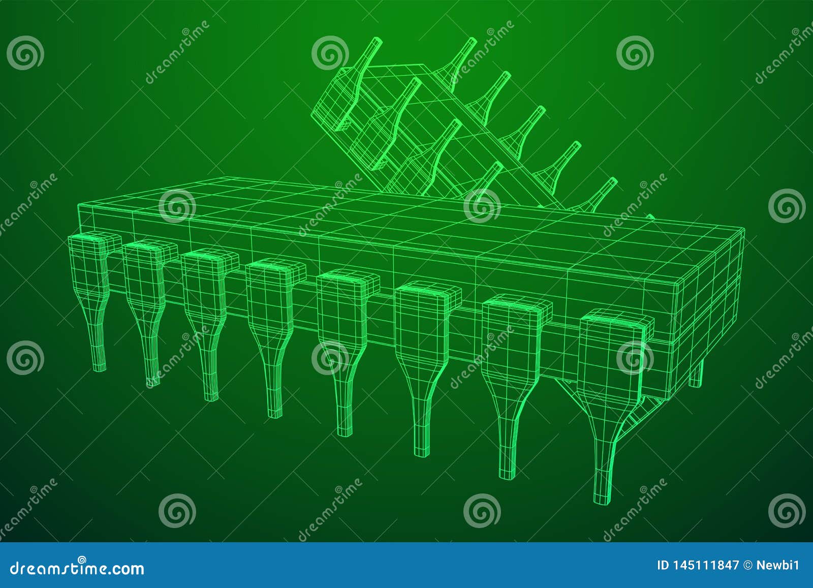 Micro-chip Quantum Processor Stock Vector - Illustration of mini ...