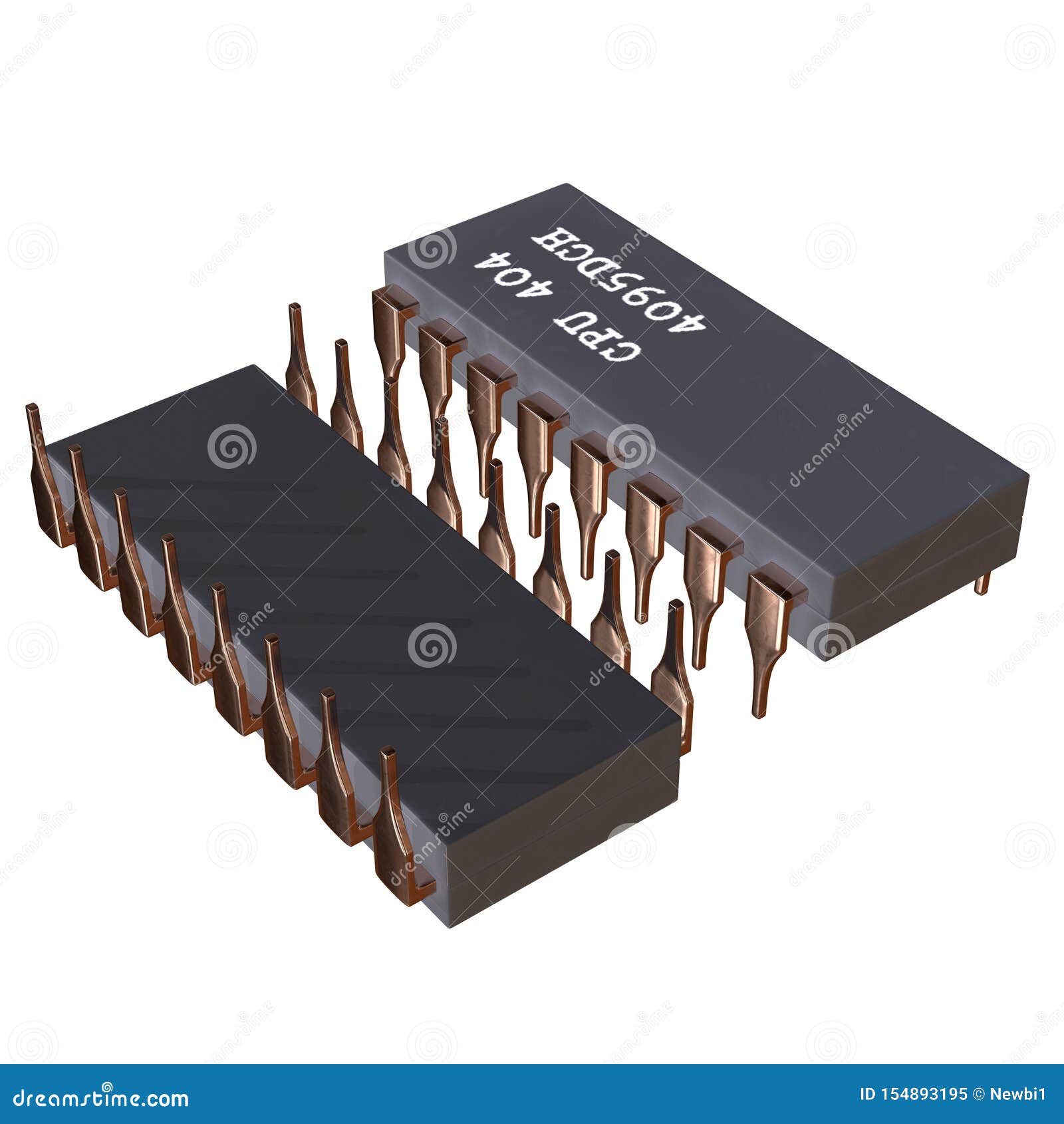 Micro-chip Quantum Processor Stock Illustration - Illustration of ...