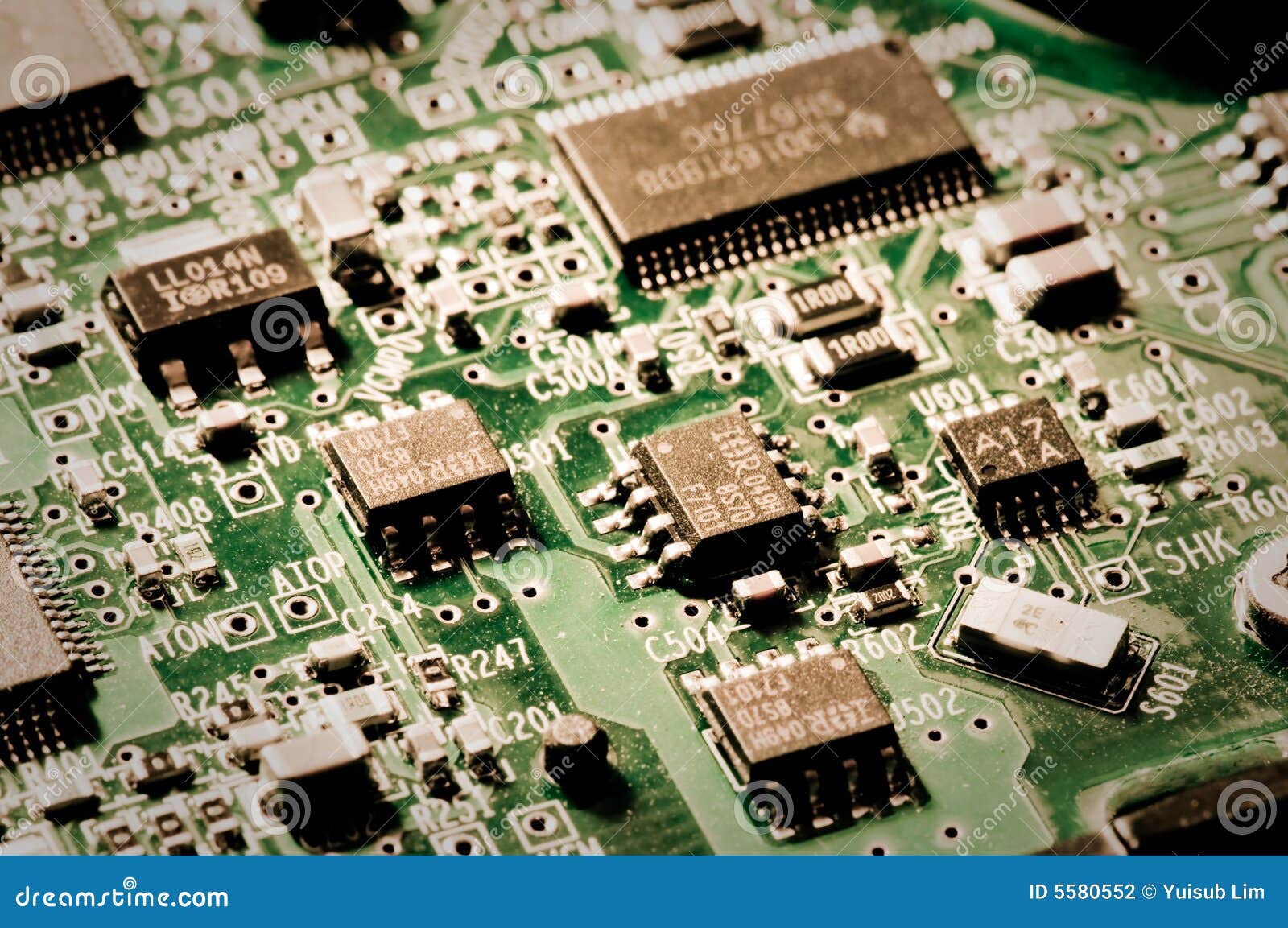 Micro Chips Stock Photography - Image: 5580552