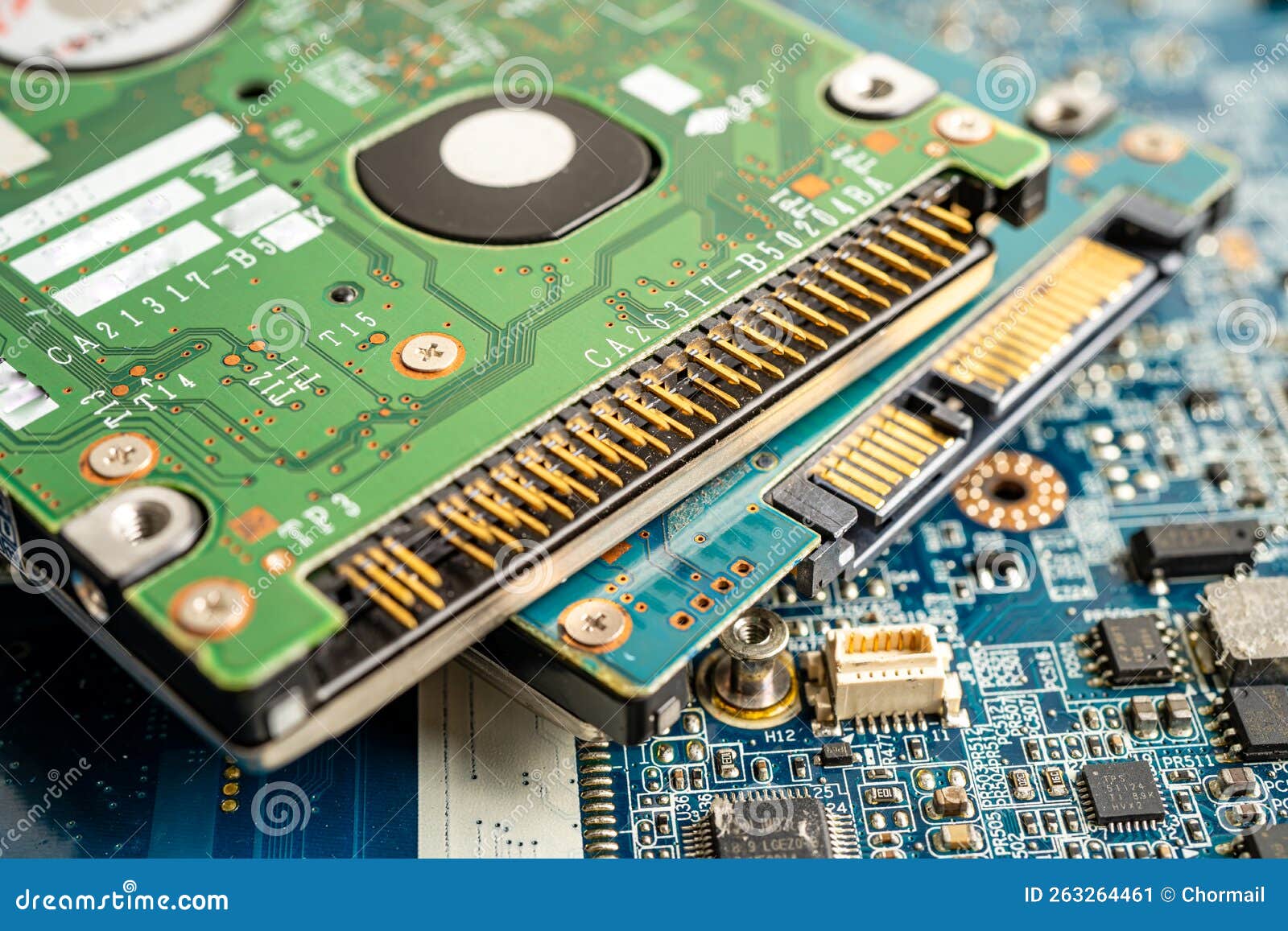 Micro Circuit Main Board Computer Electronic Technology, Hardware ...