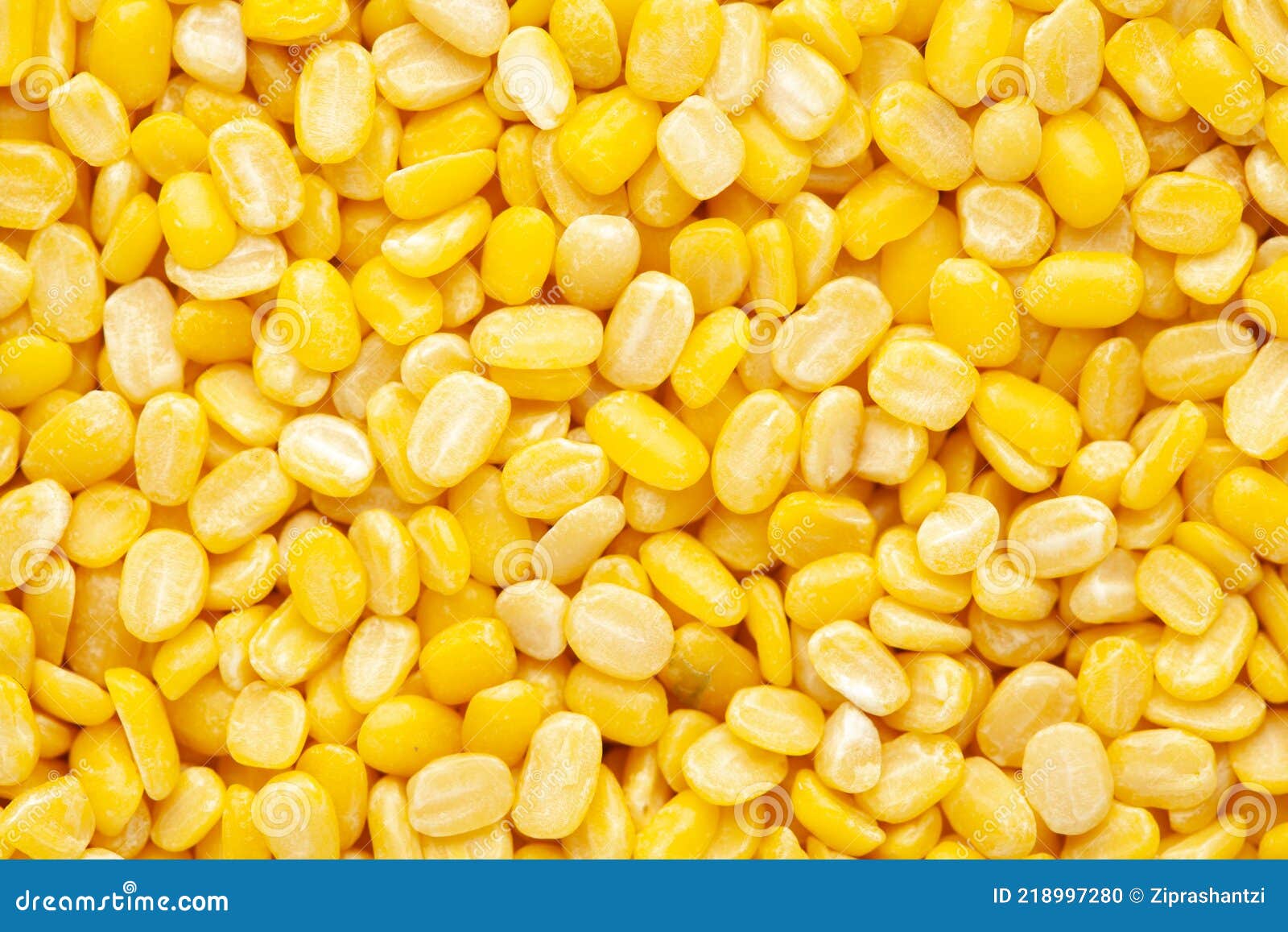 Micro Close-Up of Organic Yellow Gram Vigna Radiata or Split Yellow ...