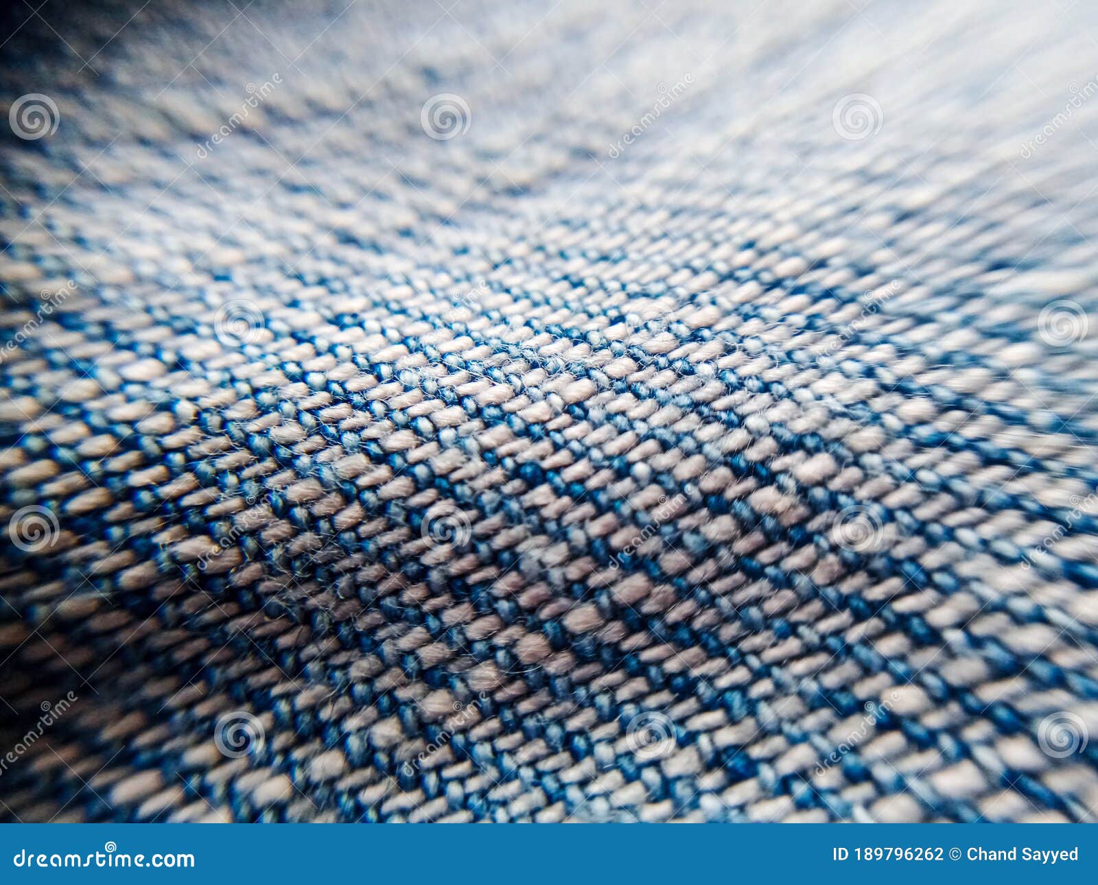 Micro Closeup of Denim Fabric Texture Stock Photo - Image of denim ...