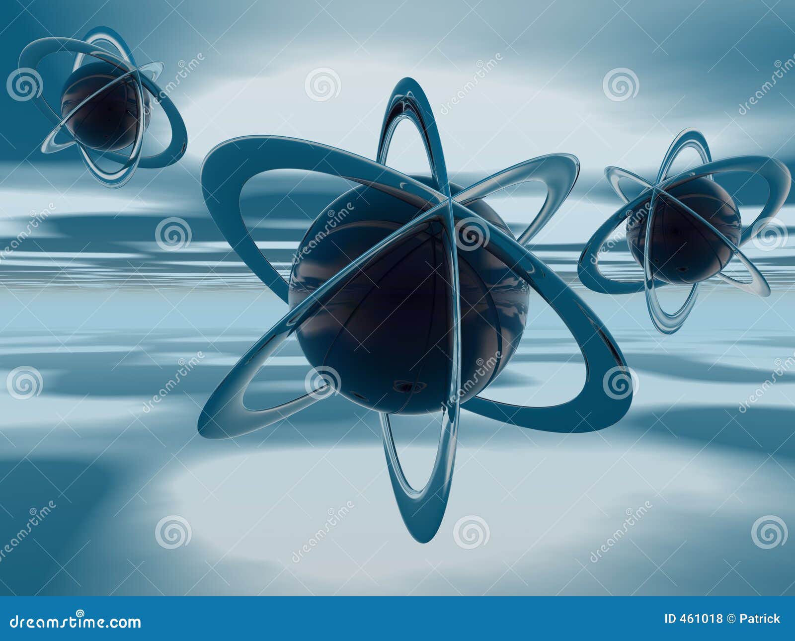 Micro cosmos. stock illustration. Illustration of physics - 461018