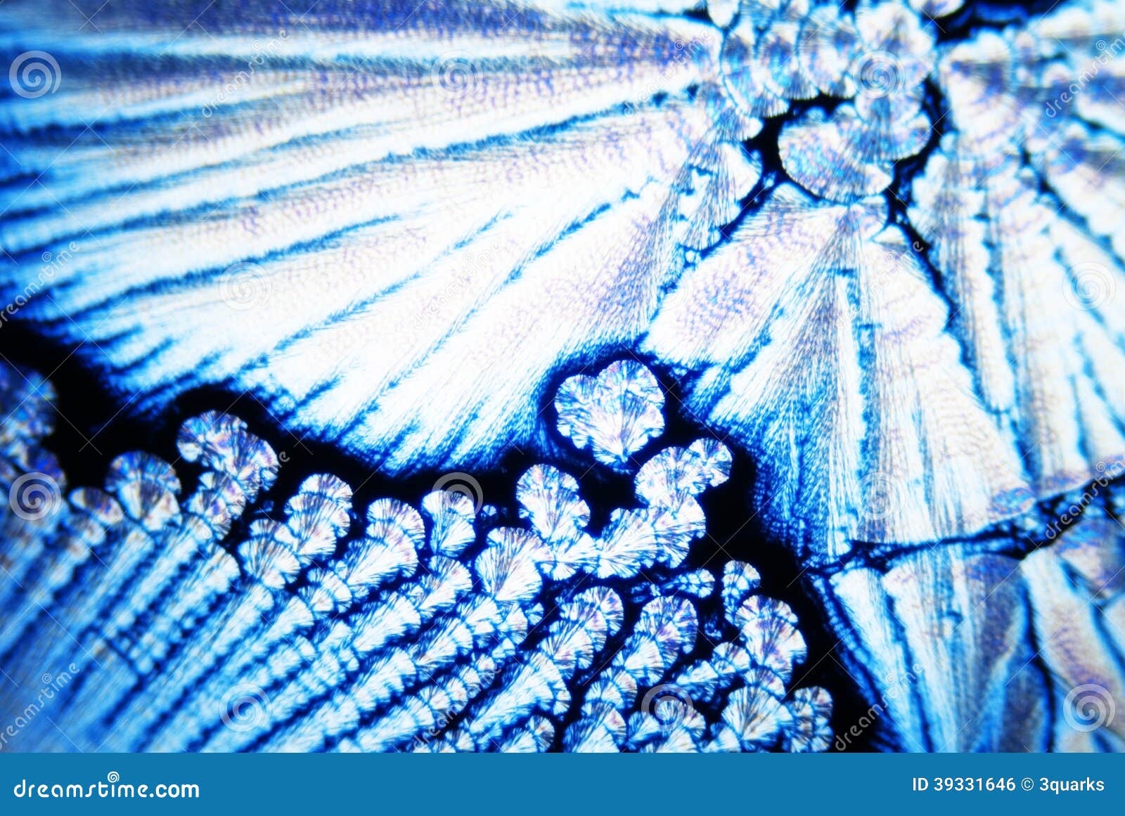Micro Crystals stock photo. Image of chemical, blue, acid - 39331646