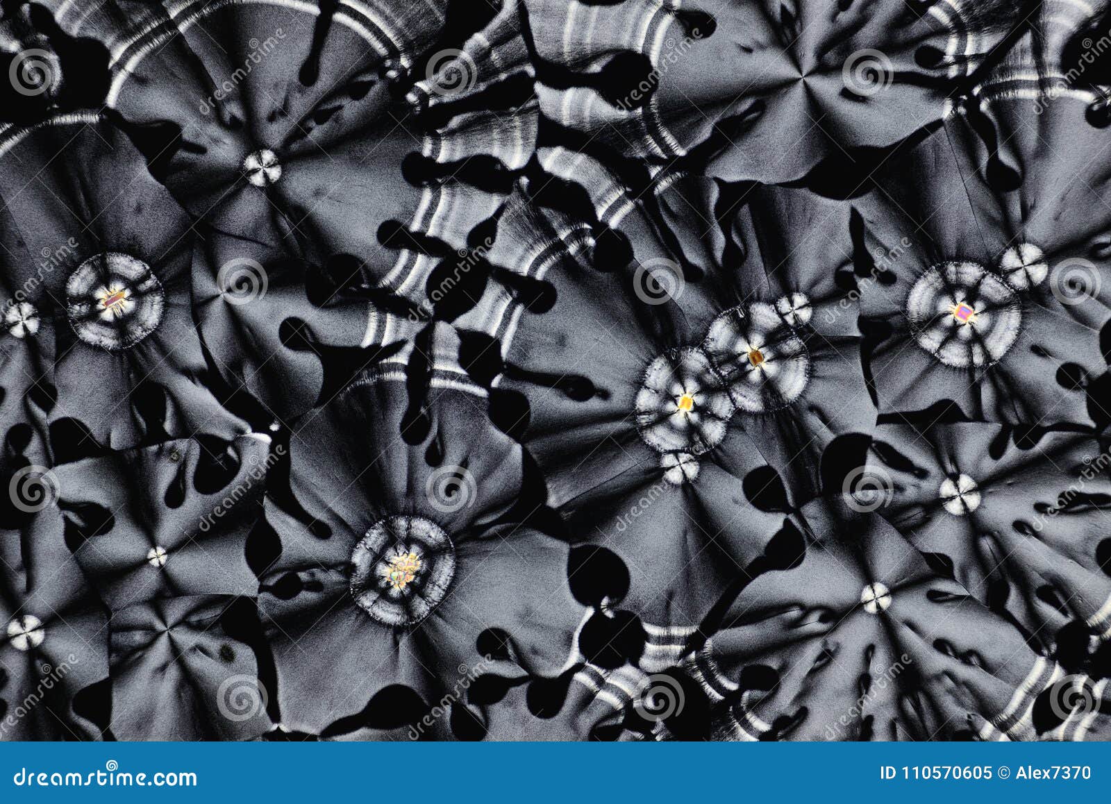 Micro Crystals in Polarized Light Stock Image - Image of microcrystal ...