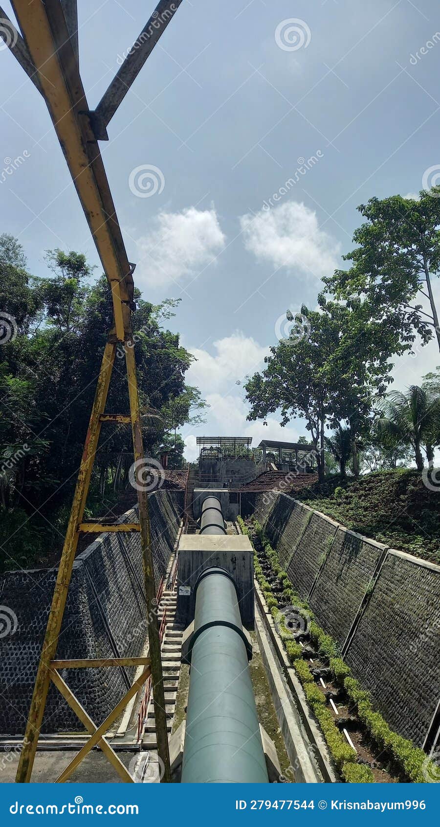 Micro hydro plan stock photo. Image of micro, hydro - 279477544