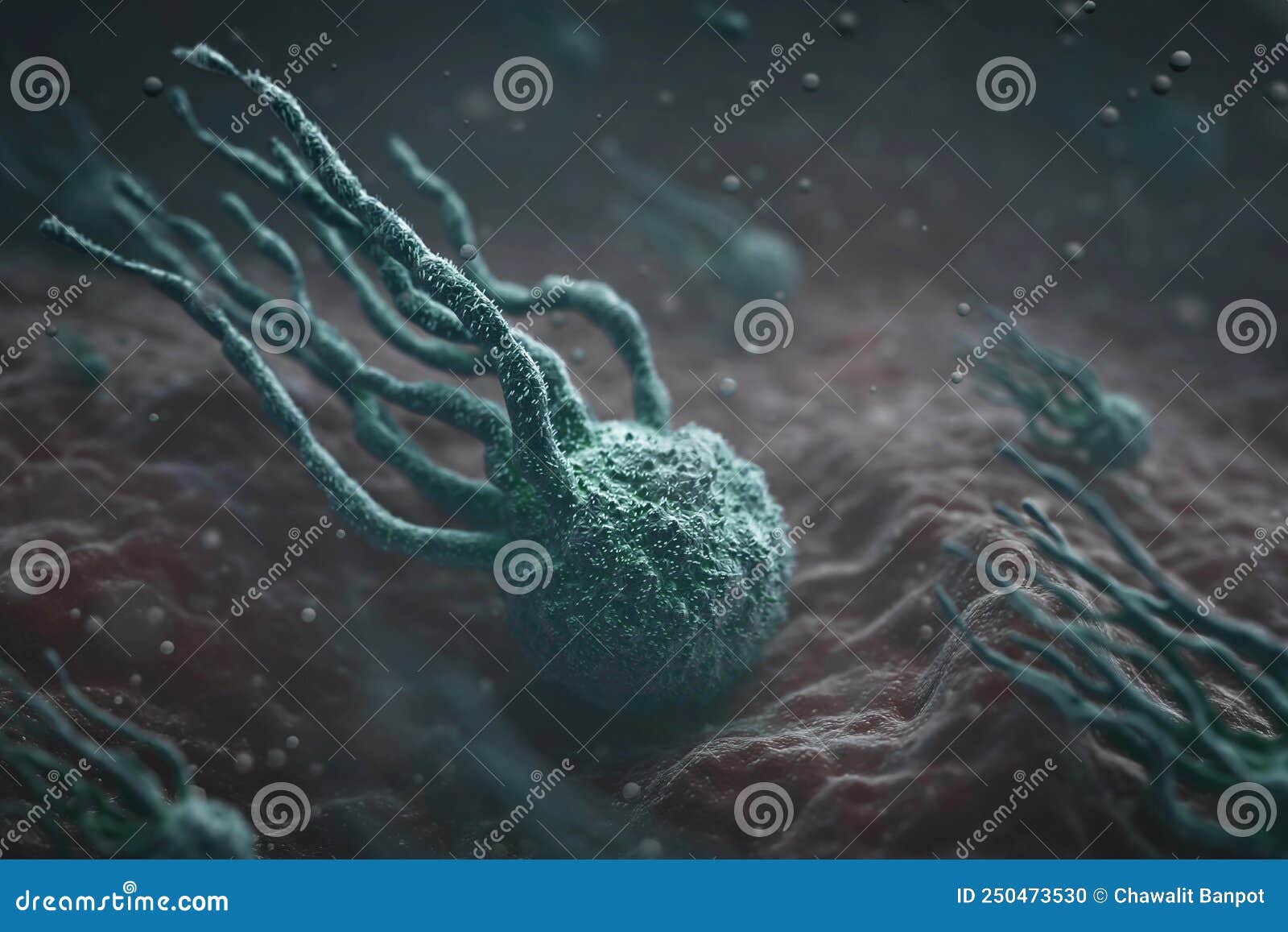 Micro Interior Body Inside Technology Inspection Virus Covid-19 ...