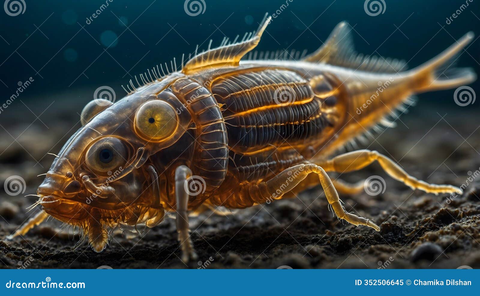 Micro Marvels: the Extraordinary World of Triops Stock Image - Image of ...