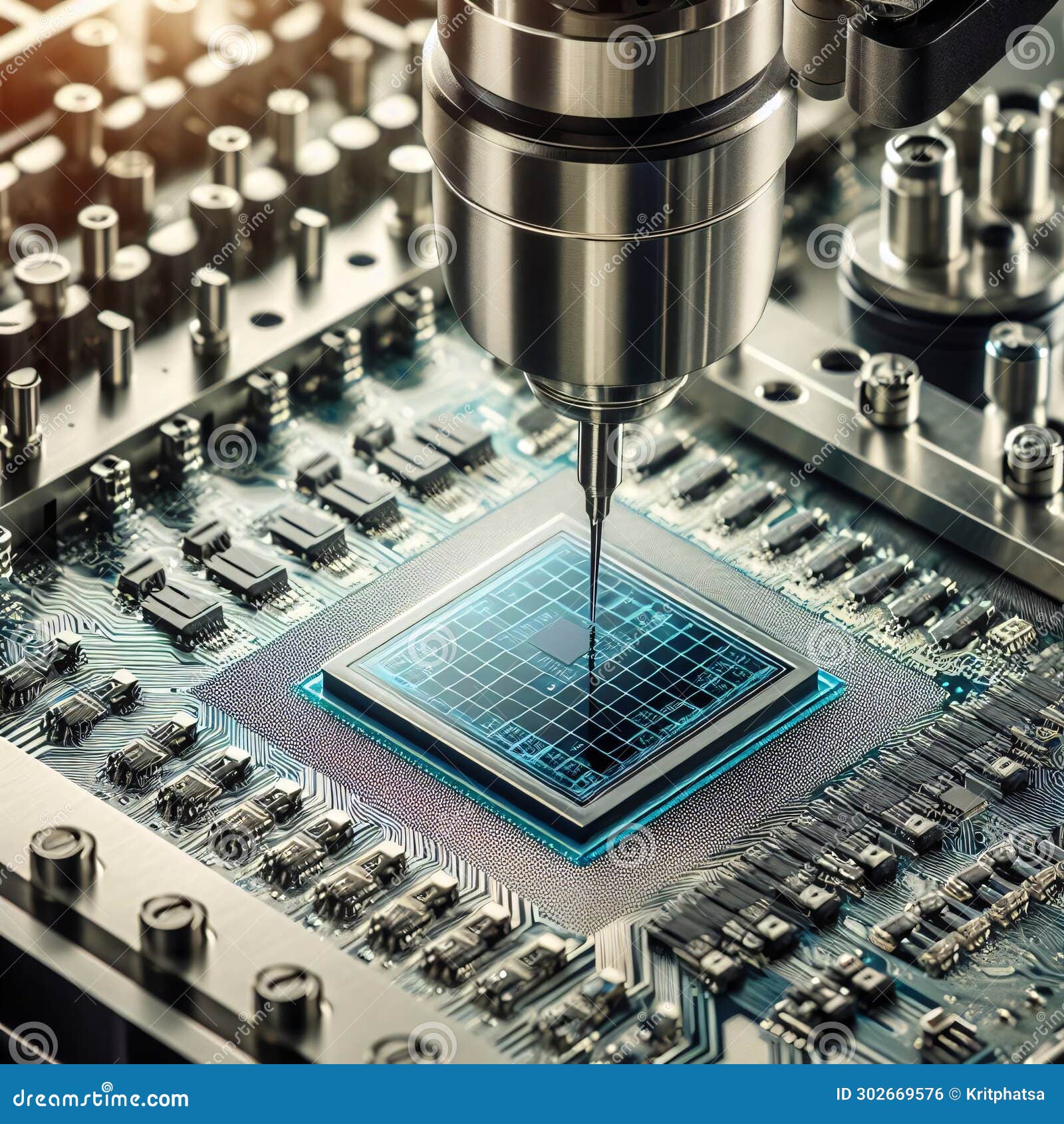 Computer Chip Manufacturing, Semiconductor Packaging Process ...