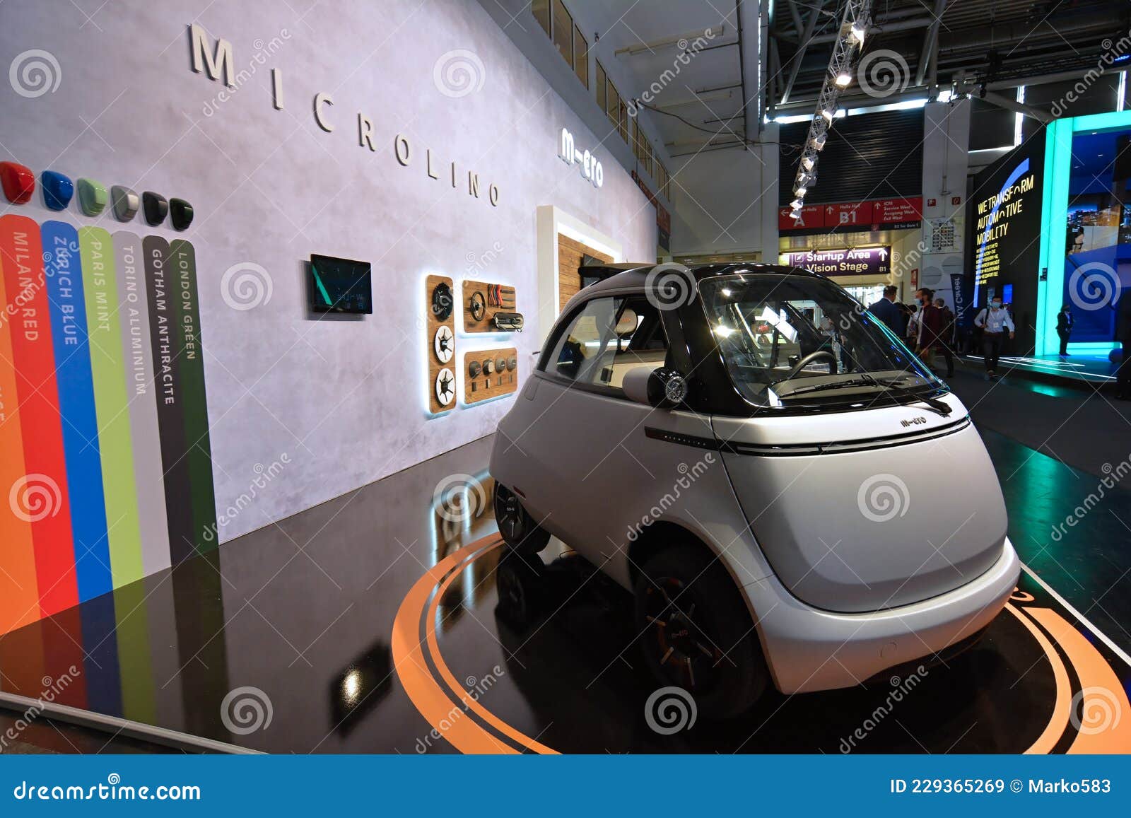 IAA Mobility 2021 - Microlino 2.0 Editorial Stock Image - Image of ...