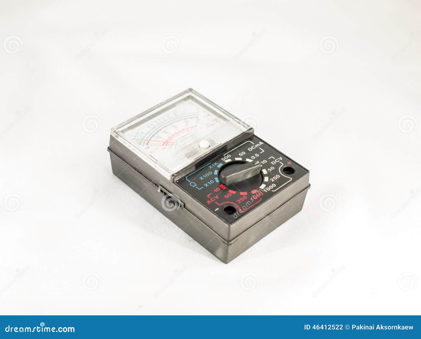 Micro multi meter stock photo. Image of testing, impedance - 46412522