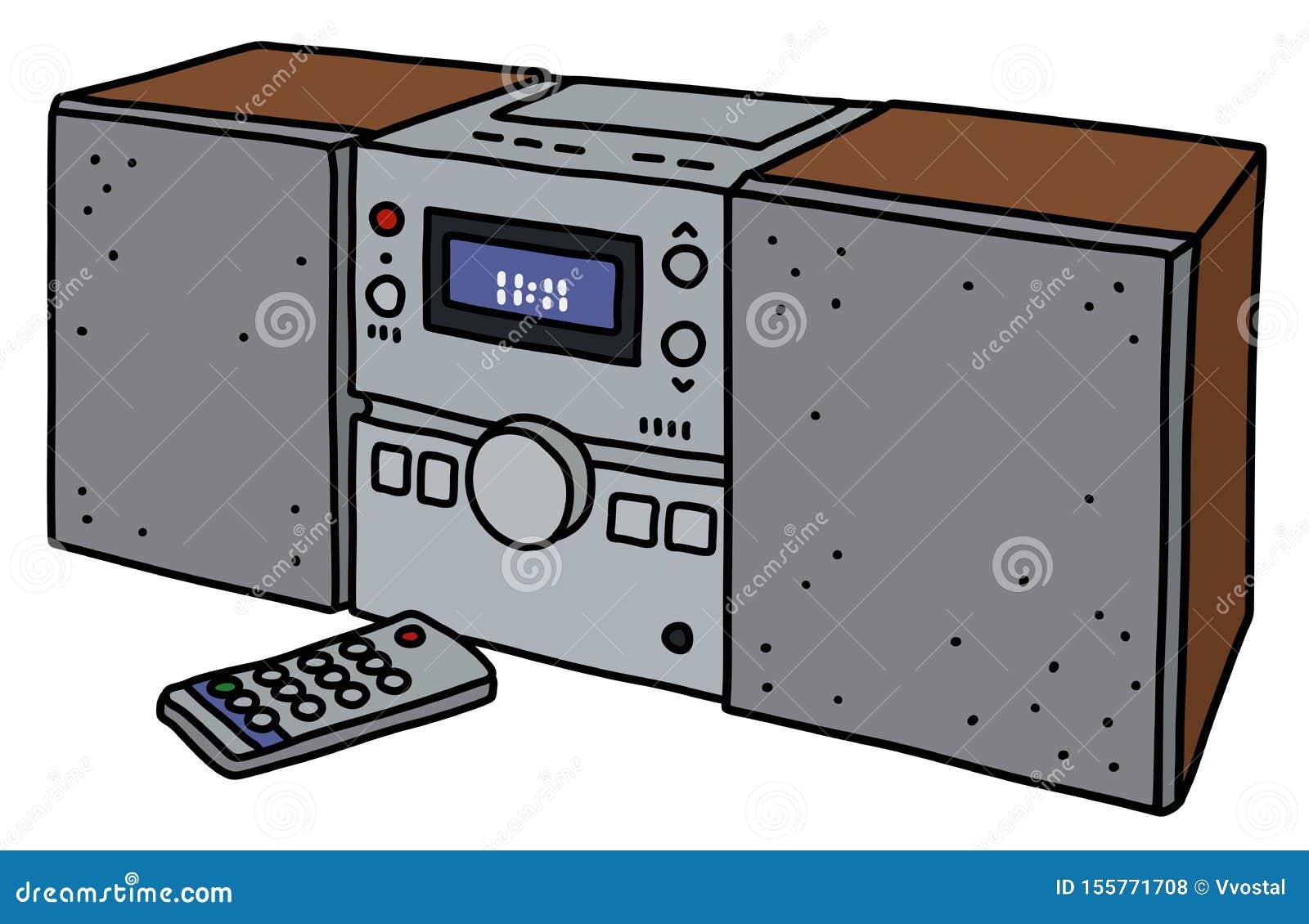 The micro music tower stock vector. Illustration of music - 155771708