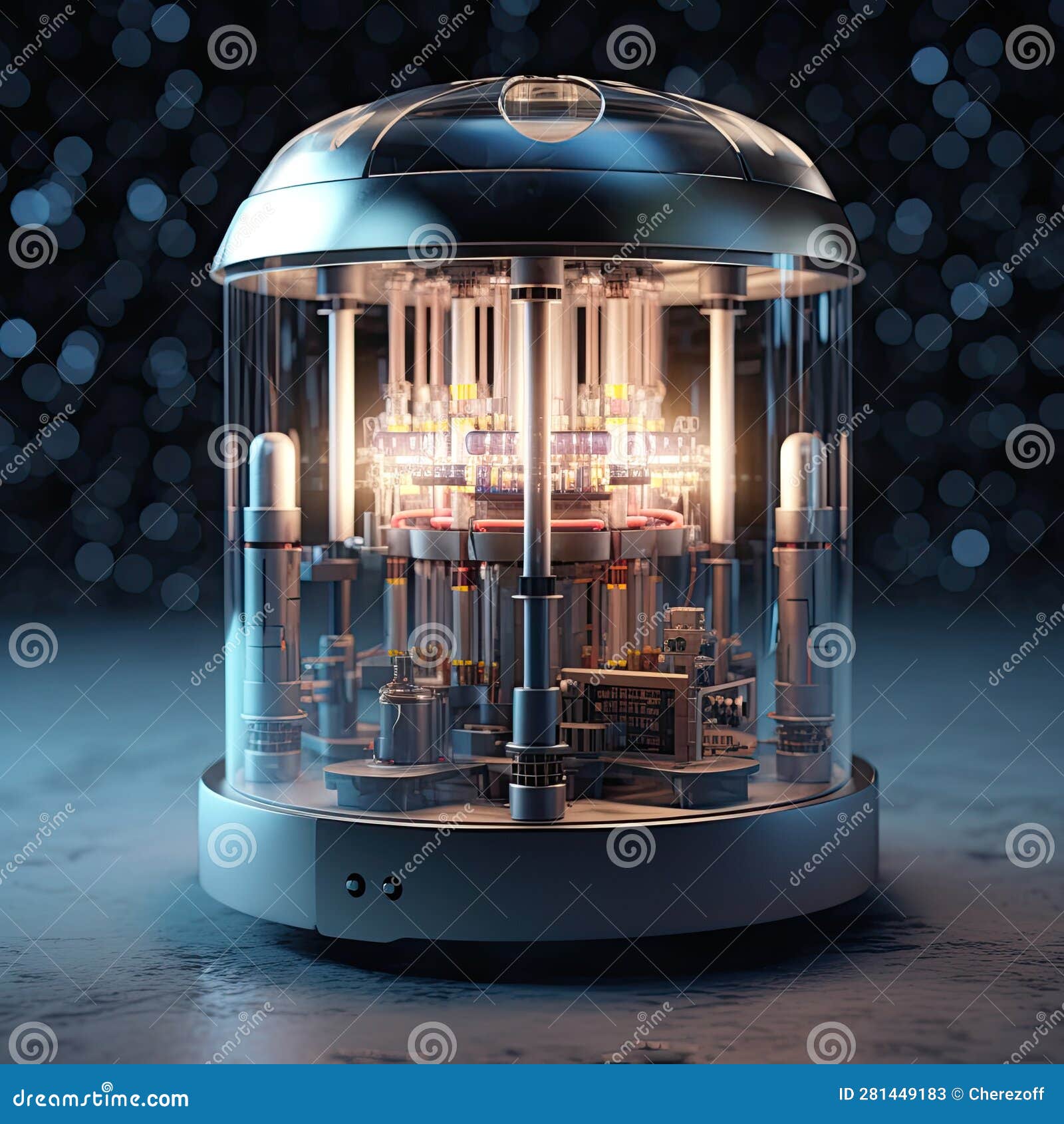 Micro Nuclear Reactor Royalty-Free Stock Photography | CartoonDealer ...