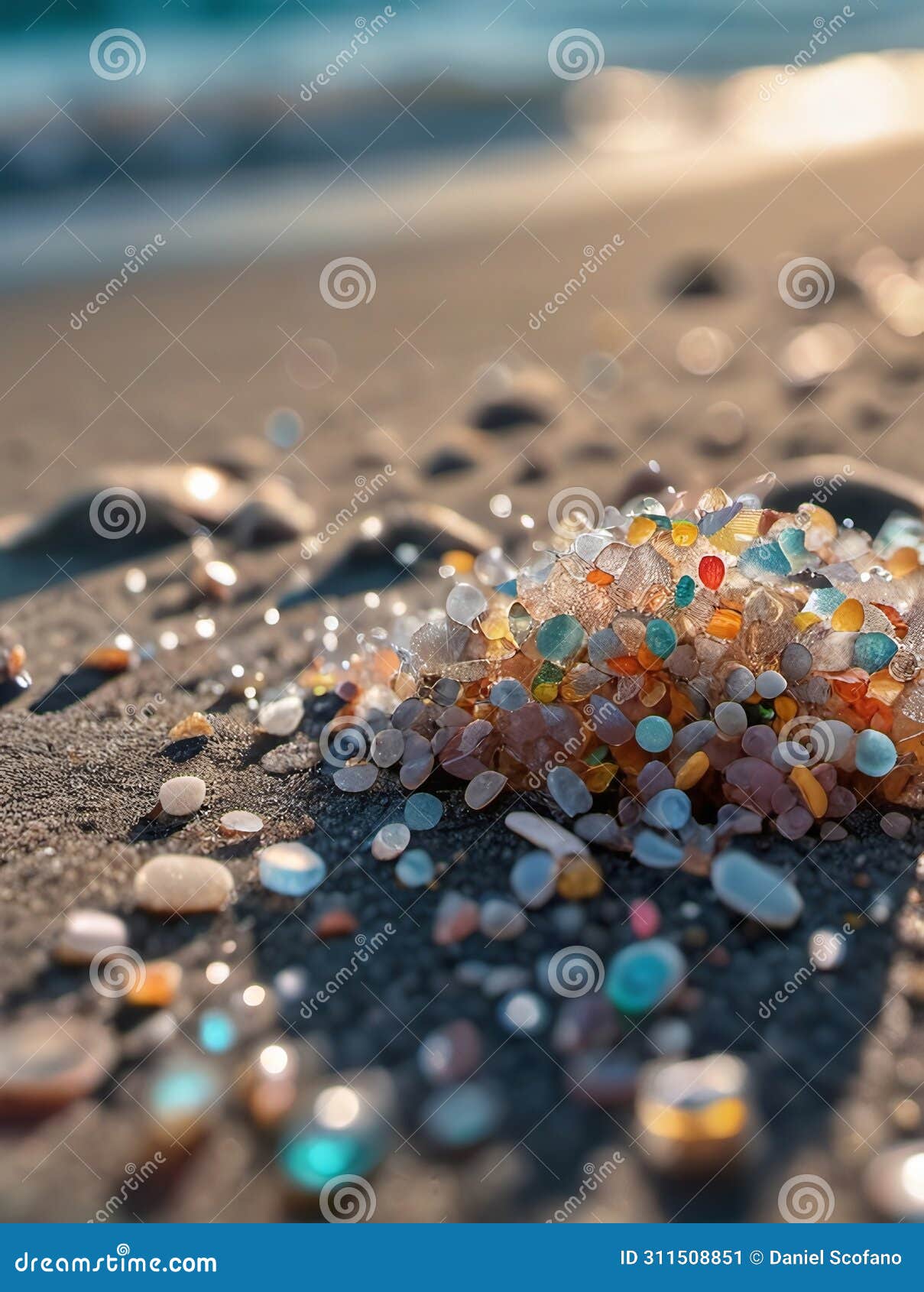 Micro Plastic Particles Found in the Ocean and Beaches, Plastic ...
