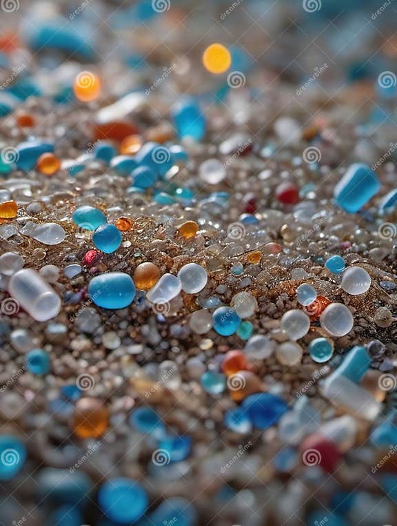 Micro Plastic Particles Found in the Ocean and Beaches, Plastic ...