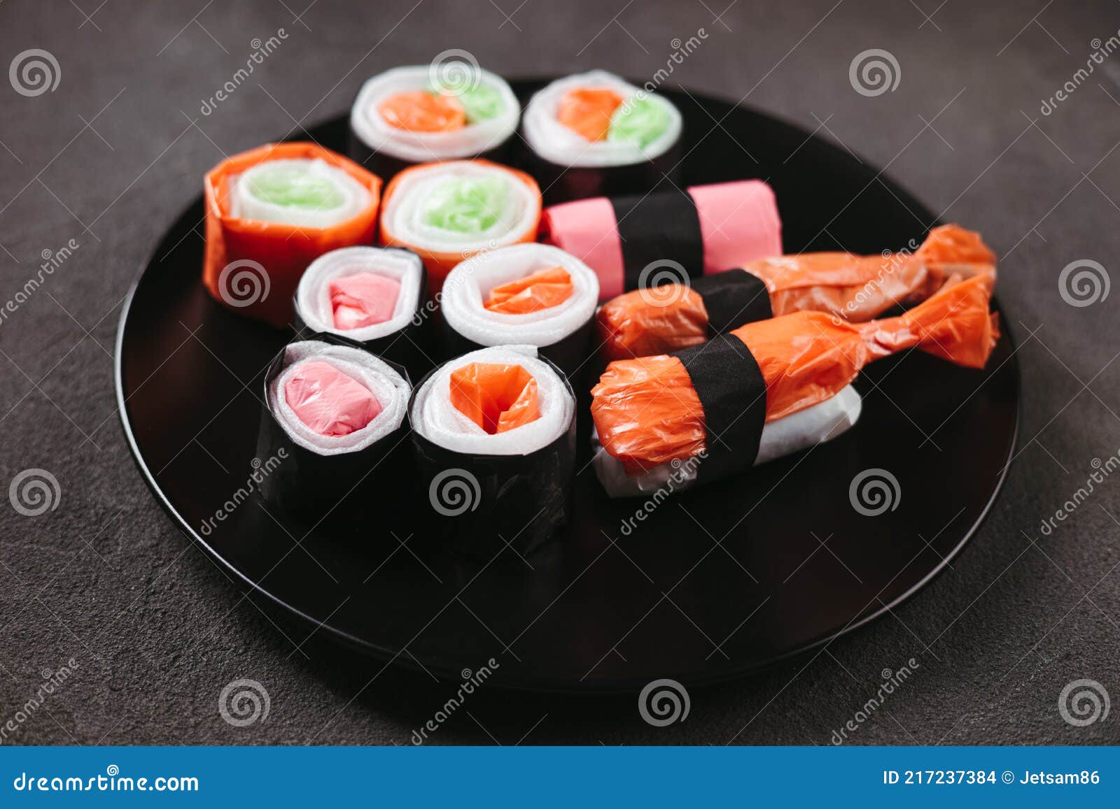 Micro Plastic Pollution of the Open Ocean Concept Stock Photo - Image ...