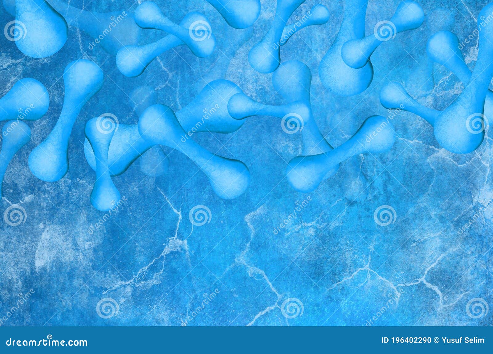 Micro Probiotic Microorganism, Science Background. Medicine and ...