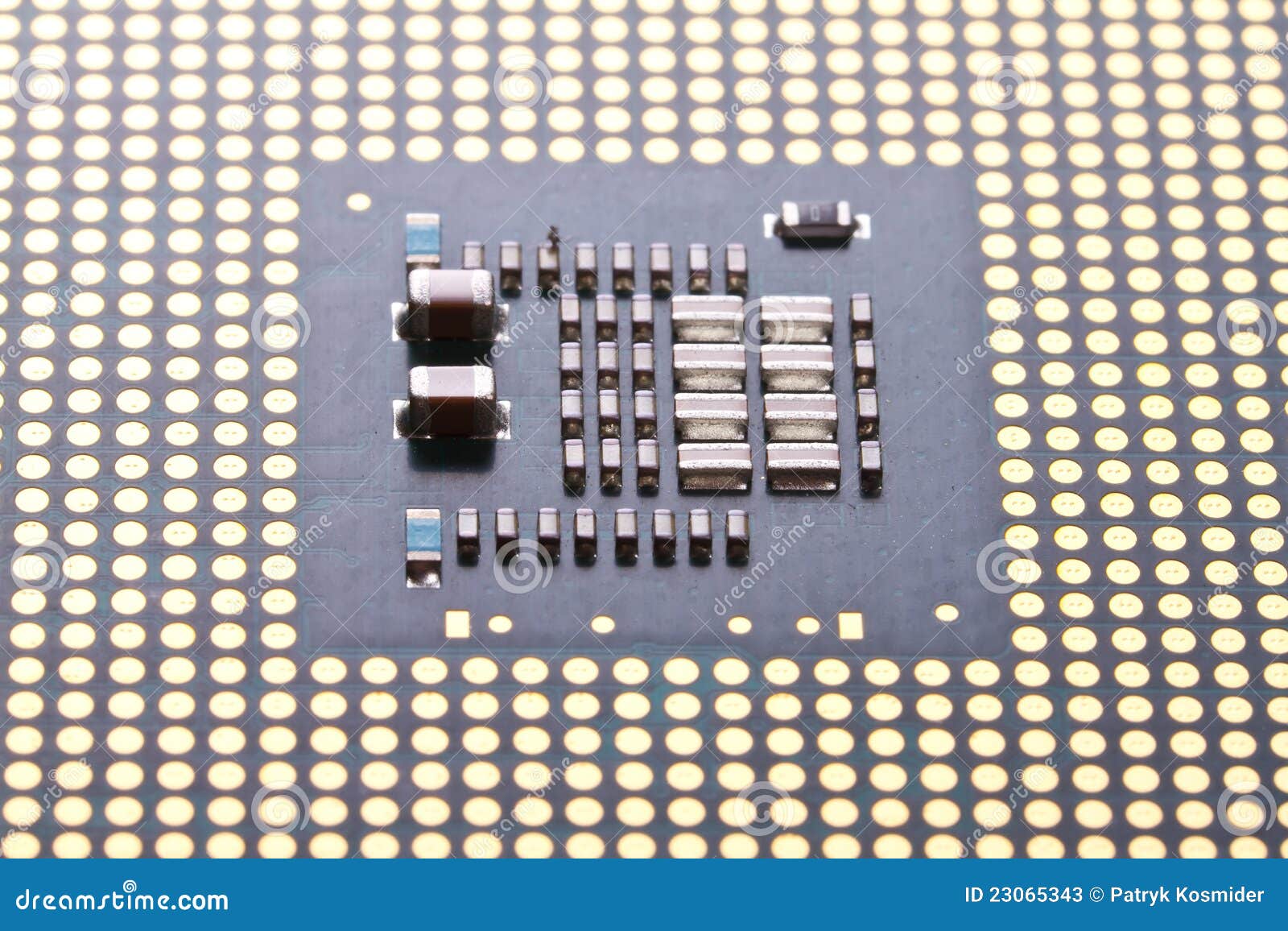 Micro processor close up stock image. Image of hardware - 23065343