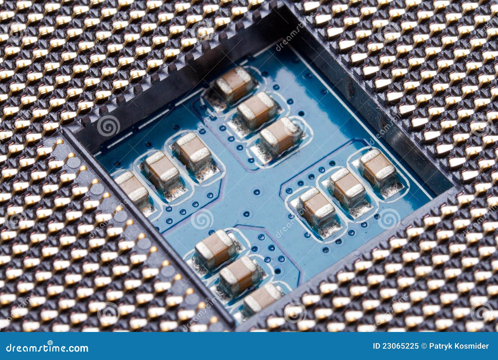 Micro processor connection stock image. Image of computing - 23065225