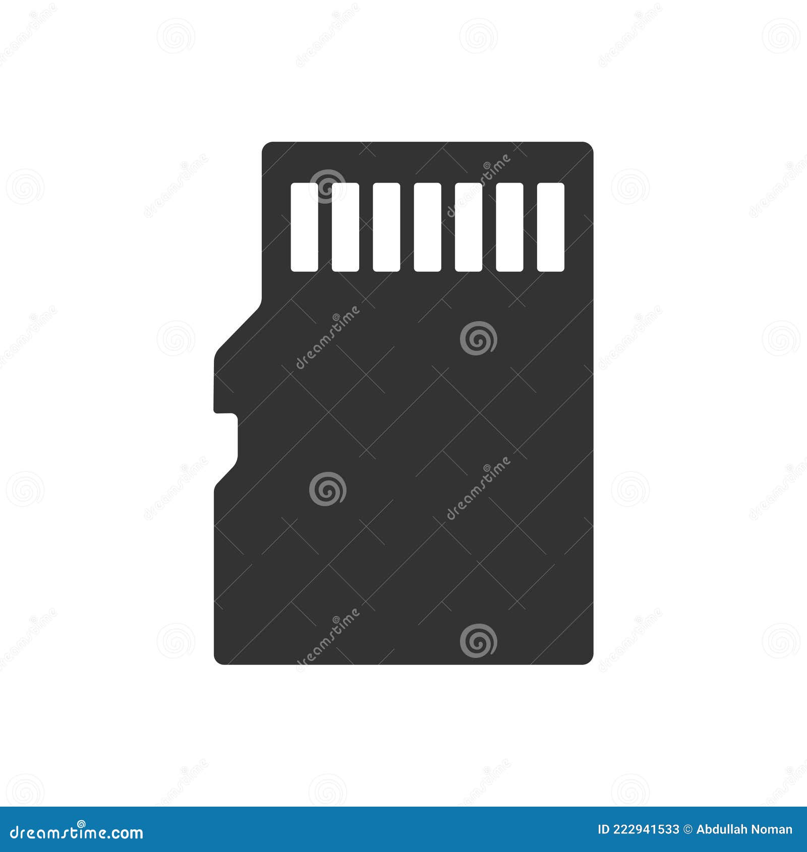 Micro sd card icon design stock vector. Illustration of device - 222941533