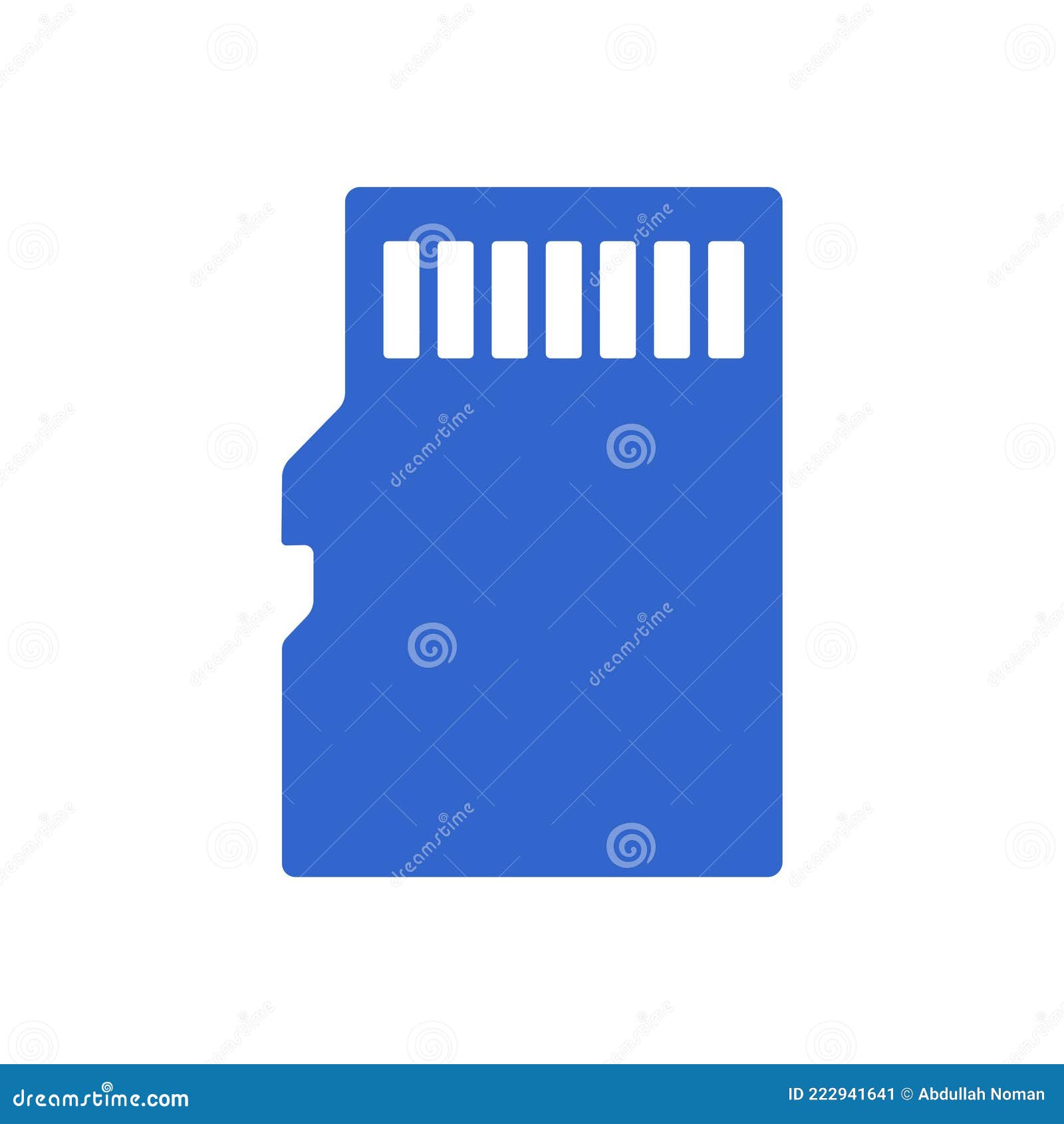 Micro sd card icon design stock vector. Illustration of micro - 222941641