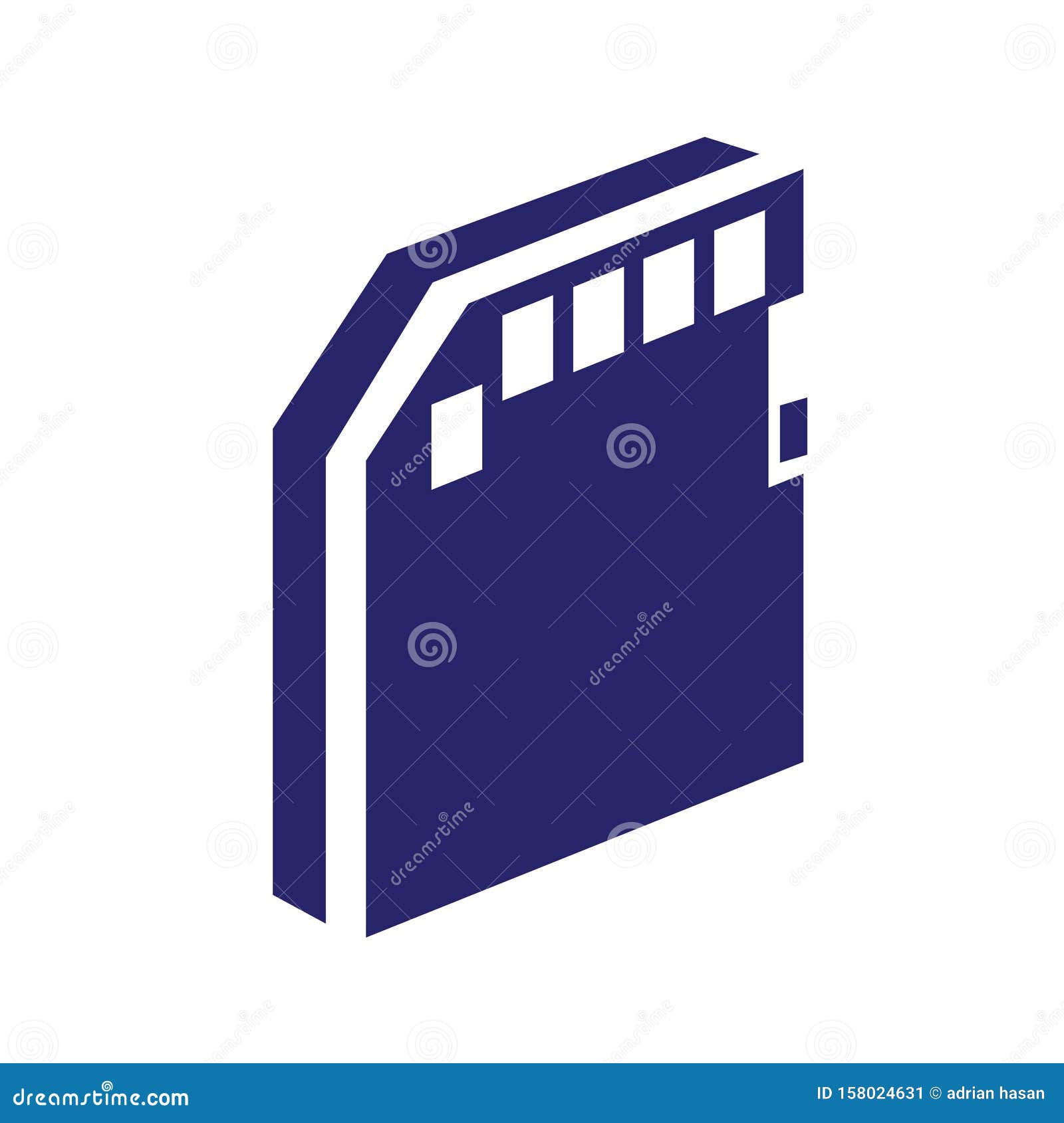 Micro SD Simpel Logo Icon Vector Ilustration Stock Vector ...