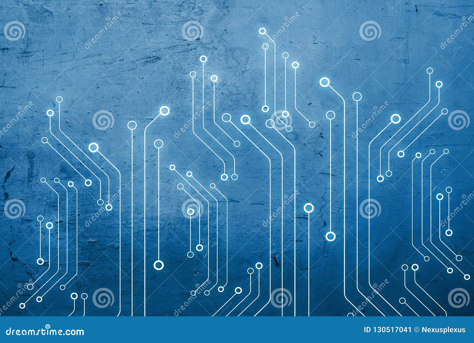 Micro Technology Background Stock Illustration - Illustration of ...