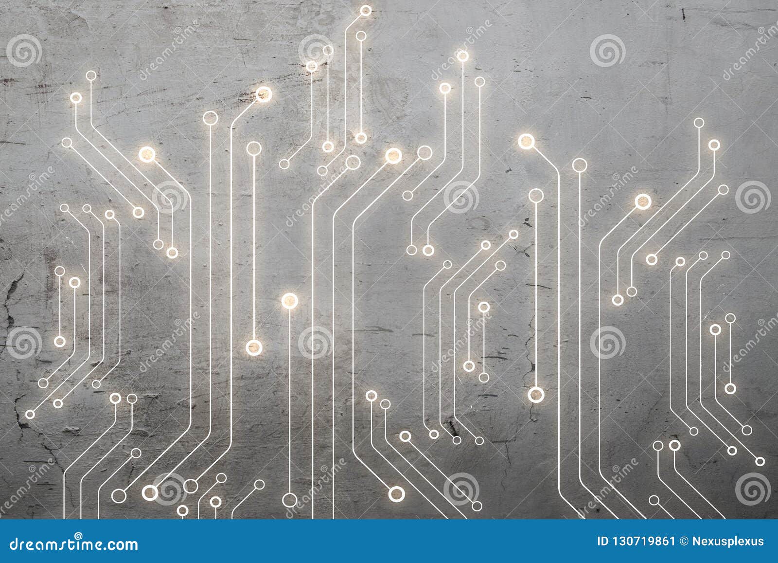 Micro Technology Background Stock Illustration - Illustration of ...