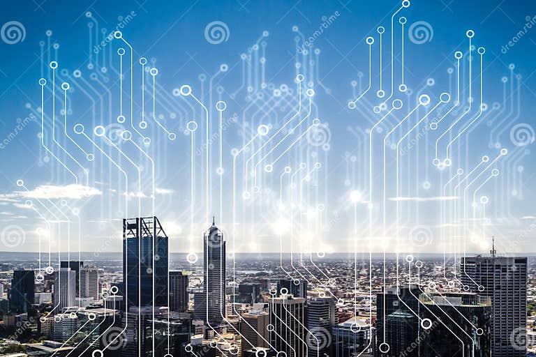 Micro Technology Background Stock Image - Image of material, board ...