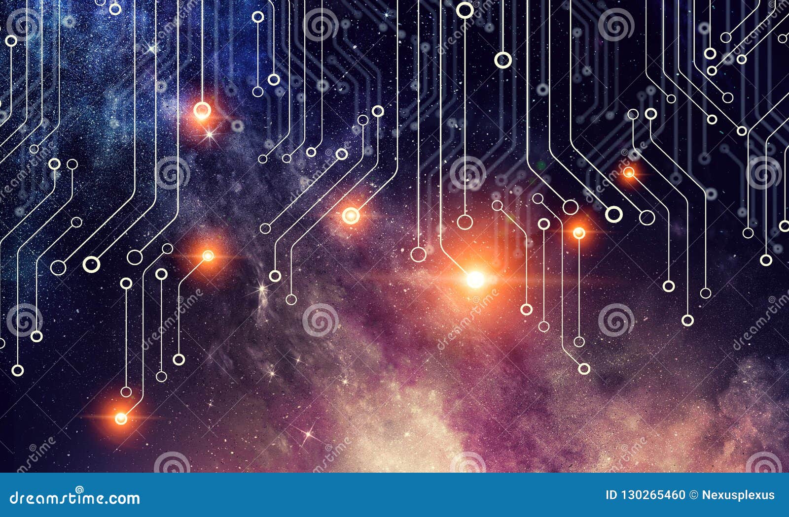 Micro Technology Background Stock Photo - Image of material ...