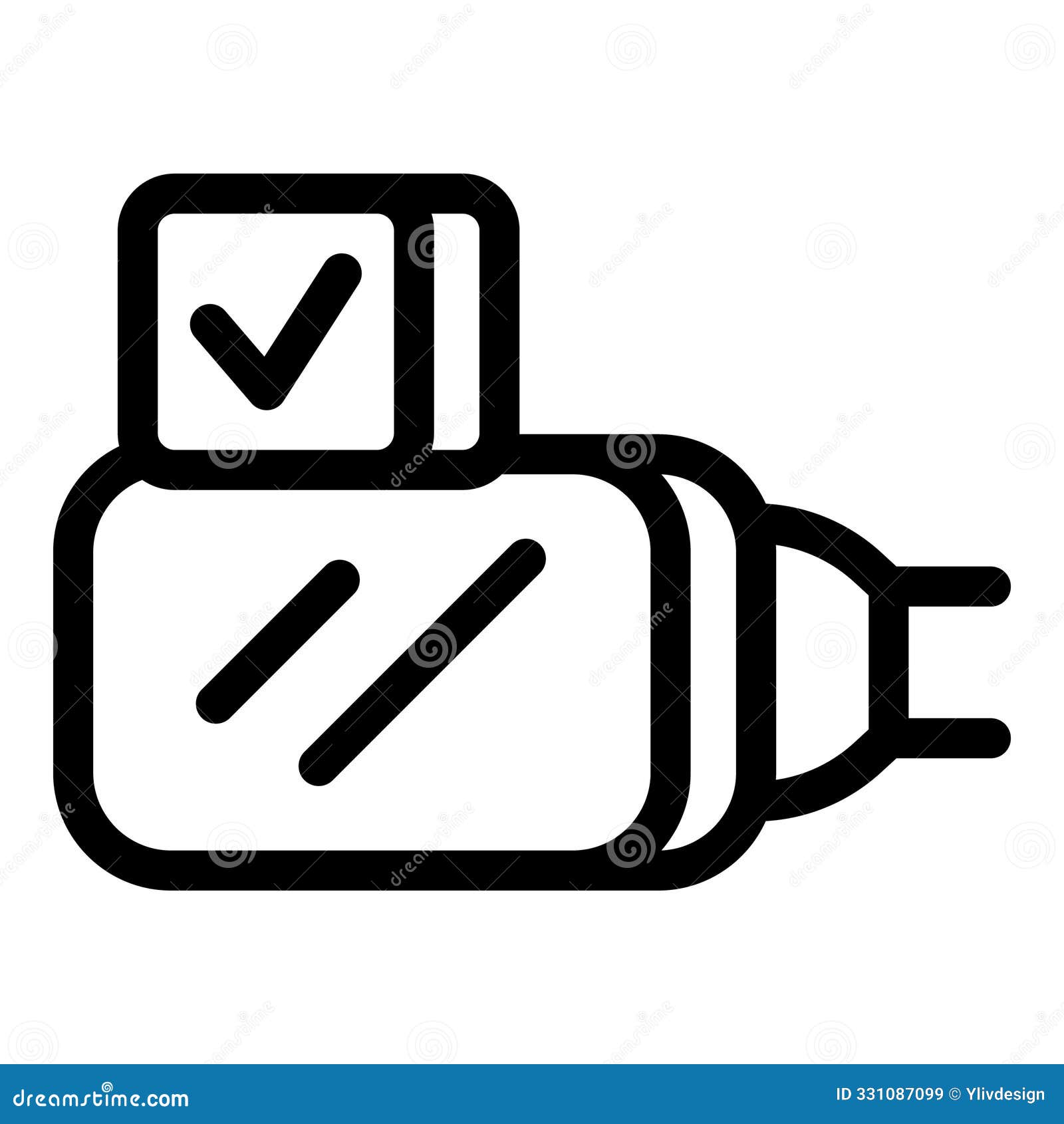 Micro Usb Cable Sending Data with Check Symbol for Secure Connection ...