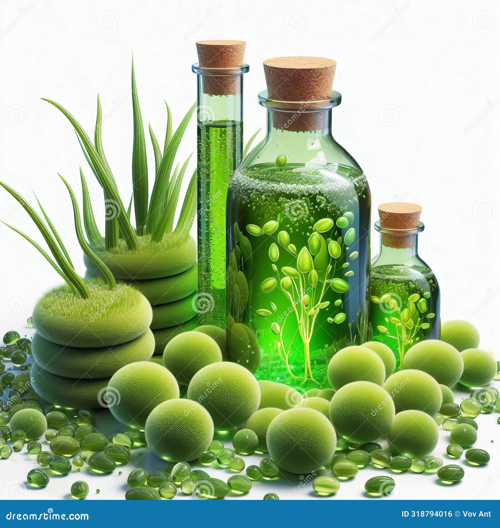 Microalgae Biofuel Renewable Fuel Produced from Cultivated Mcro Stock ...