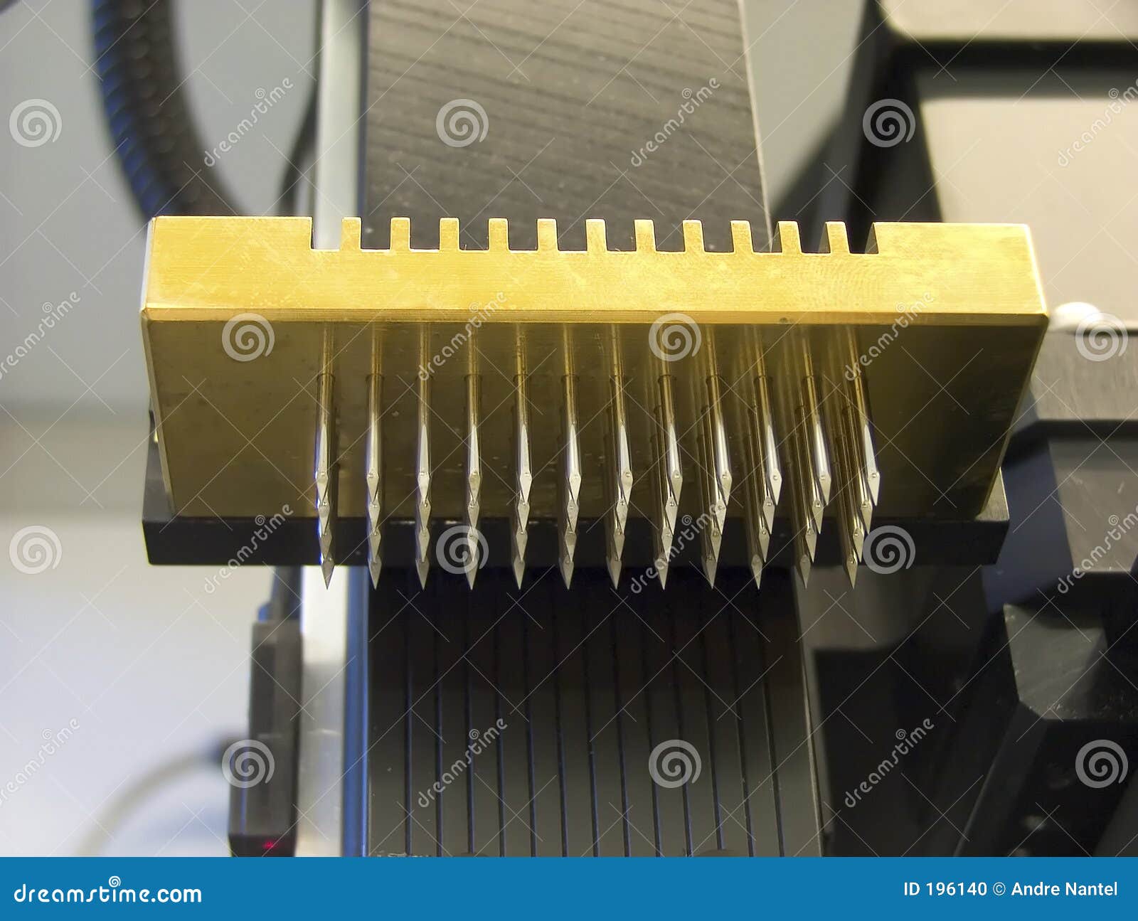 Microarray spotter stock photo. Image of robotics, science - 196140
