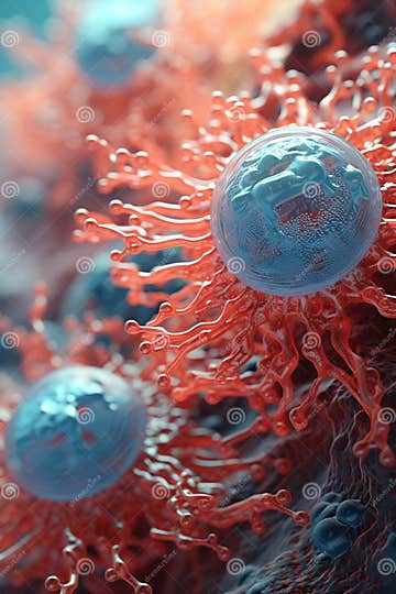 Microbacteria and Bacterial Organisms.biology and Science Background ...