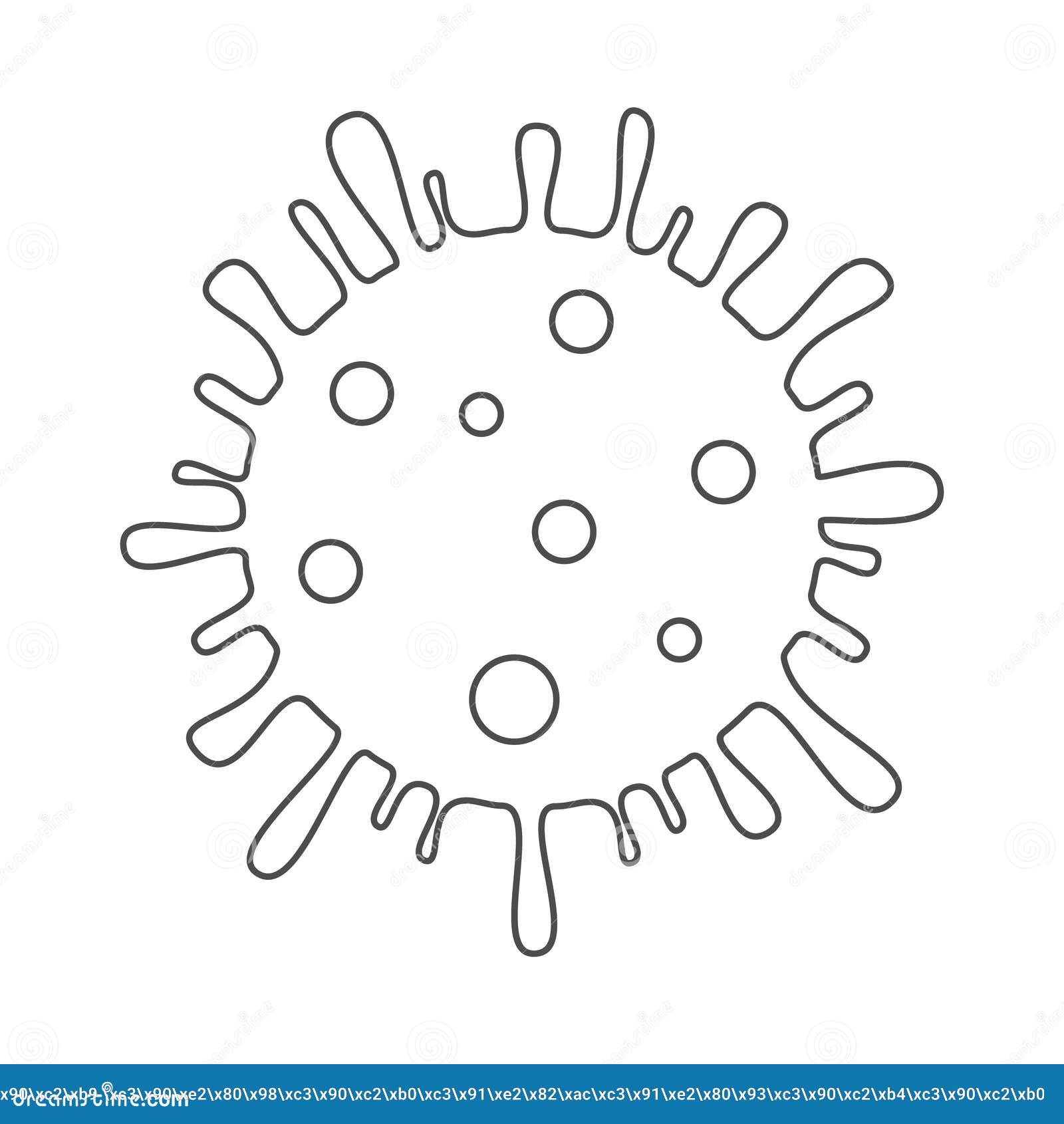 Microbe, Bacterium Icon, Virus Icon in Glyph Style, Corona Virus ... Microbe, Bacterium Icon, Virus Icon in Glyph Style, Corona Virus ...