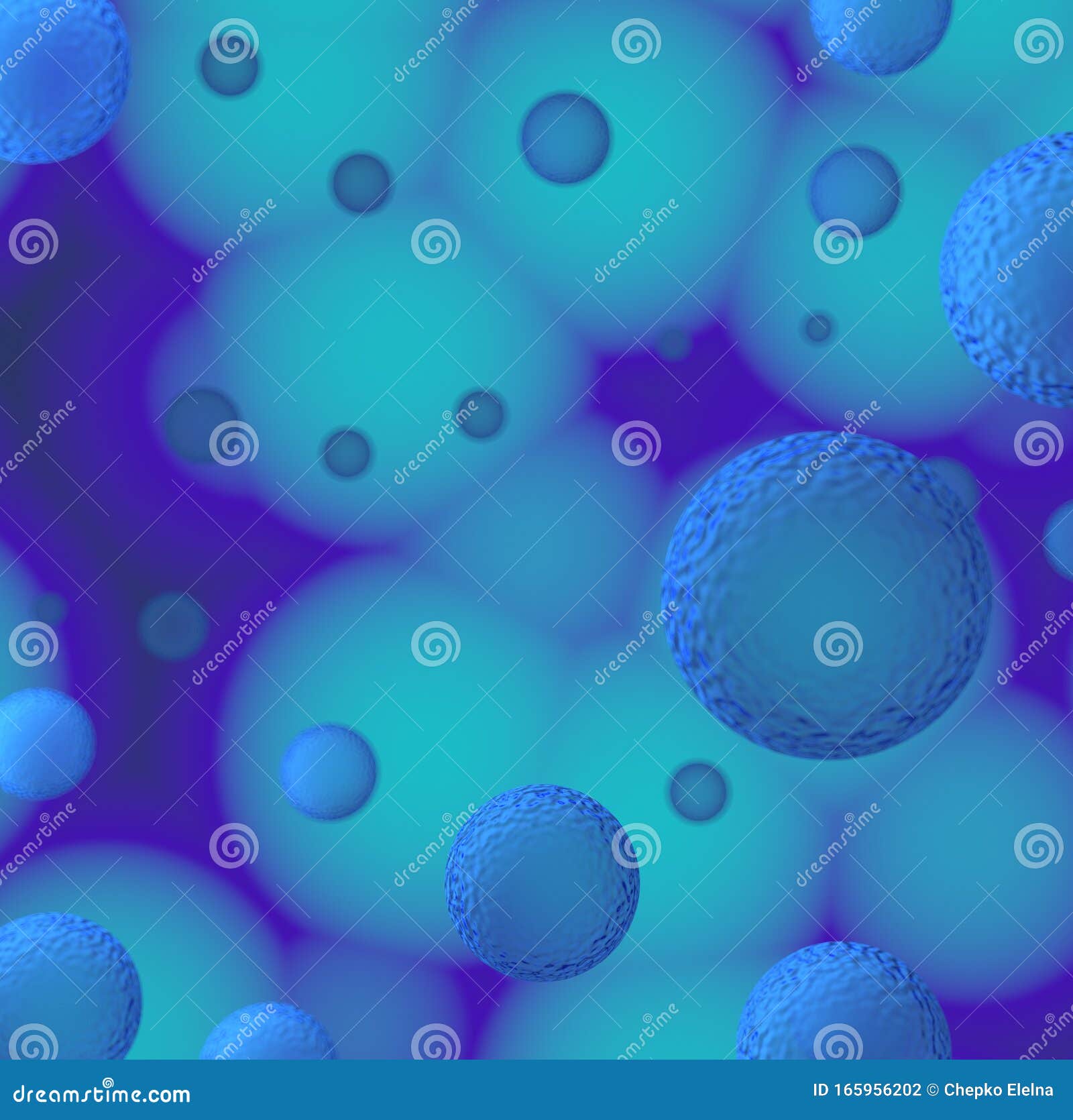 Microbe,blood Vessel, Molecule,medical Concept, 3d Render Stock ...