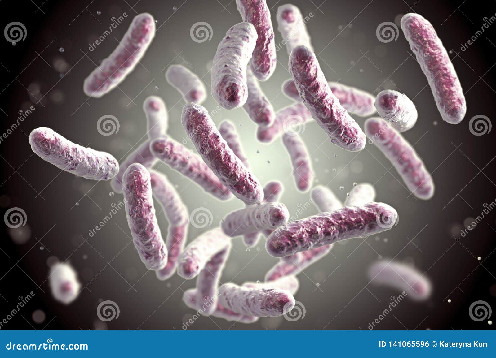 Microbe, Microorganism, Rod-shaped Bacterium Stock Illustration ...