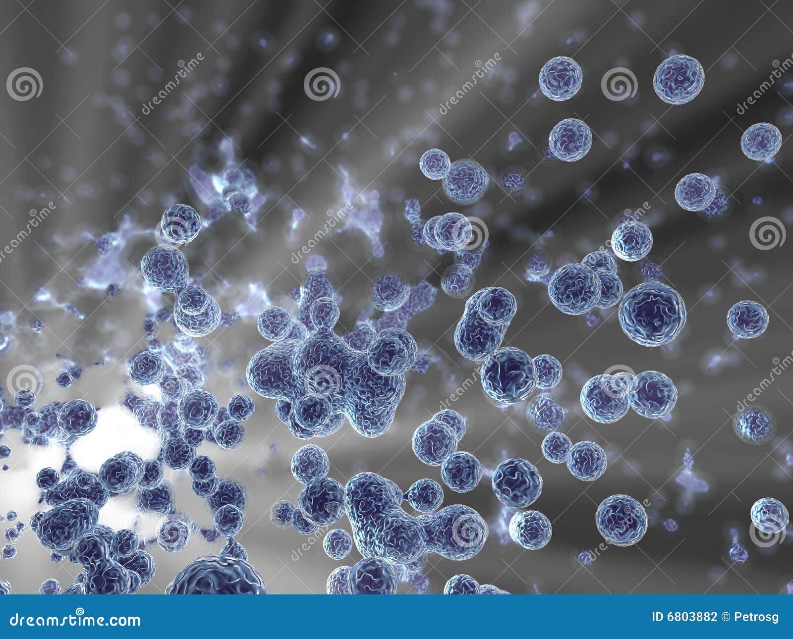 Microbes background stock illustration. Illustration of death - 6803882