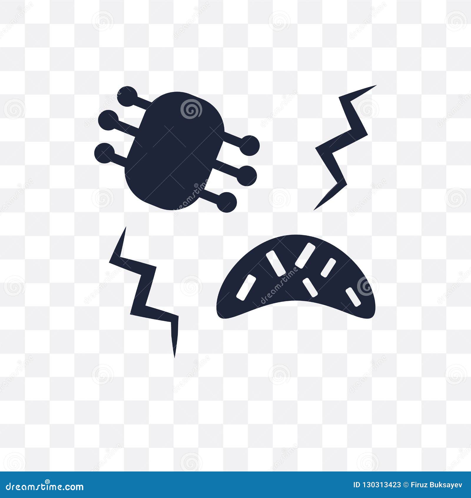 Microbes Transparent Icon. Microbes Symbol Design from Hygiene C Stock ...