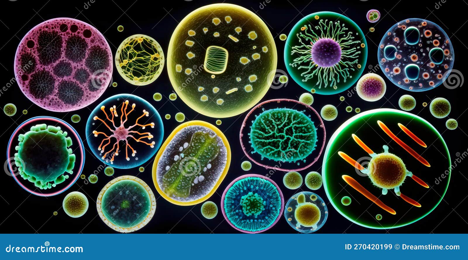 Microbes and Viruses To Study Their Structure and Evolution Generative ...